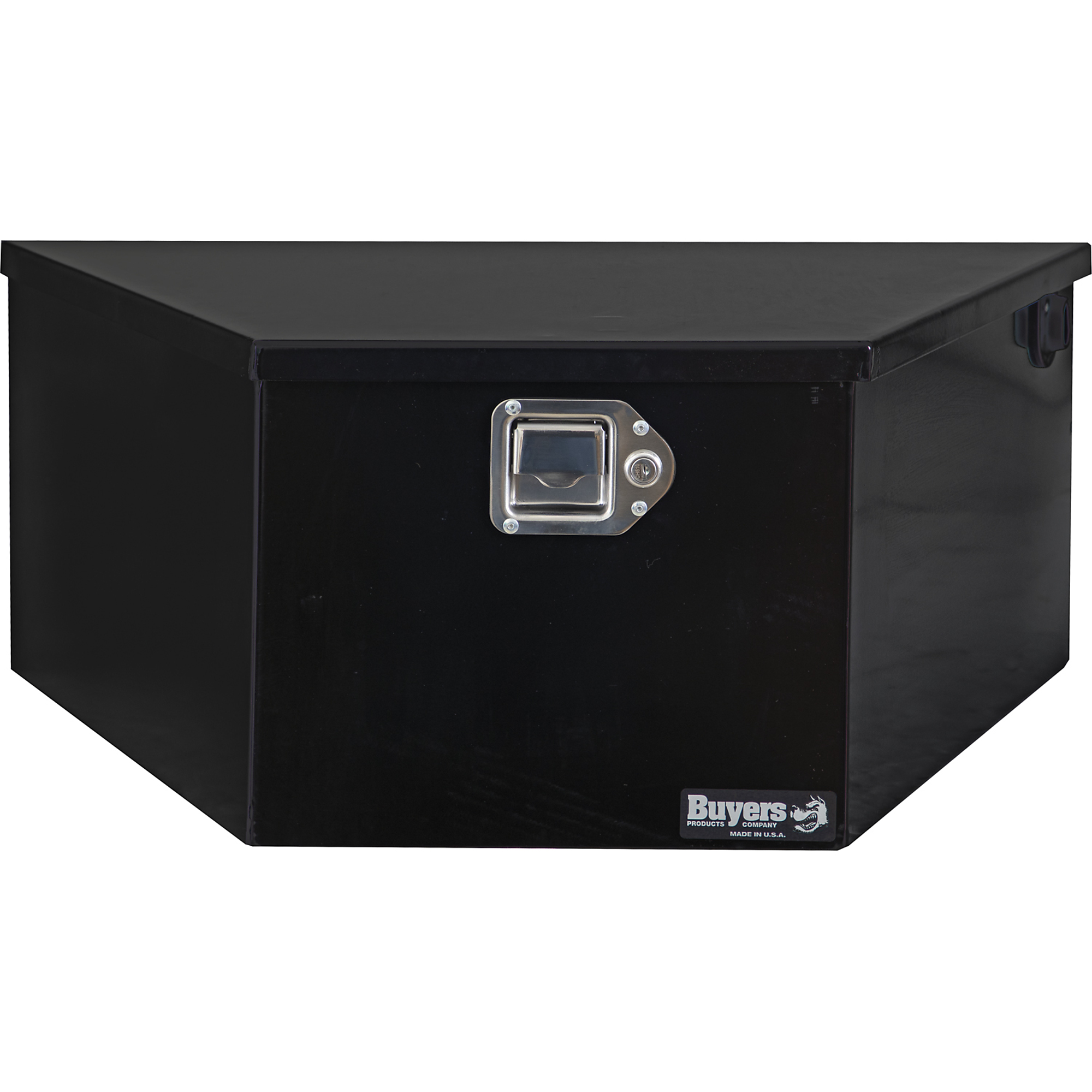 Buyers Products, 31in. Wide Gloss Black Dump Trailer Pump Box, Width 17 ...