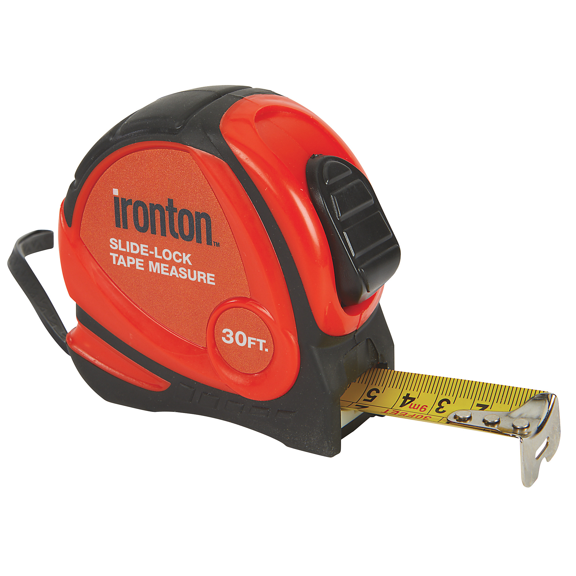 Ironton 30ft. Slide-Lock Tape Measure | Northern Tool