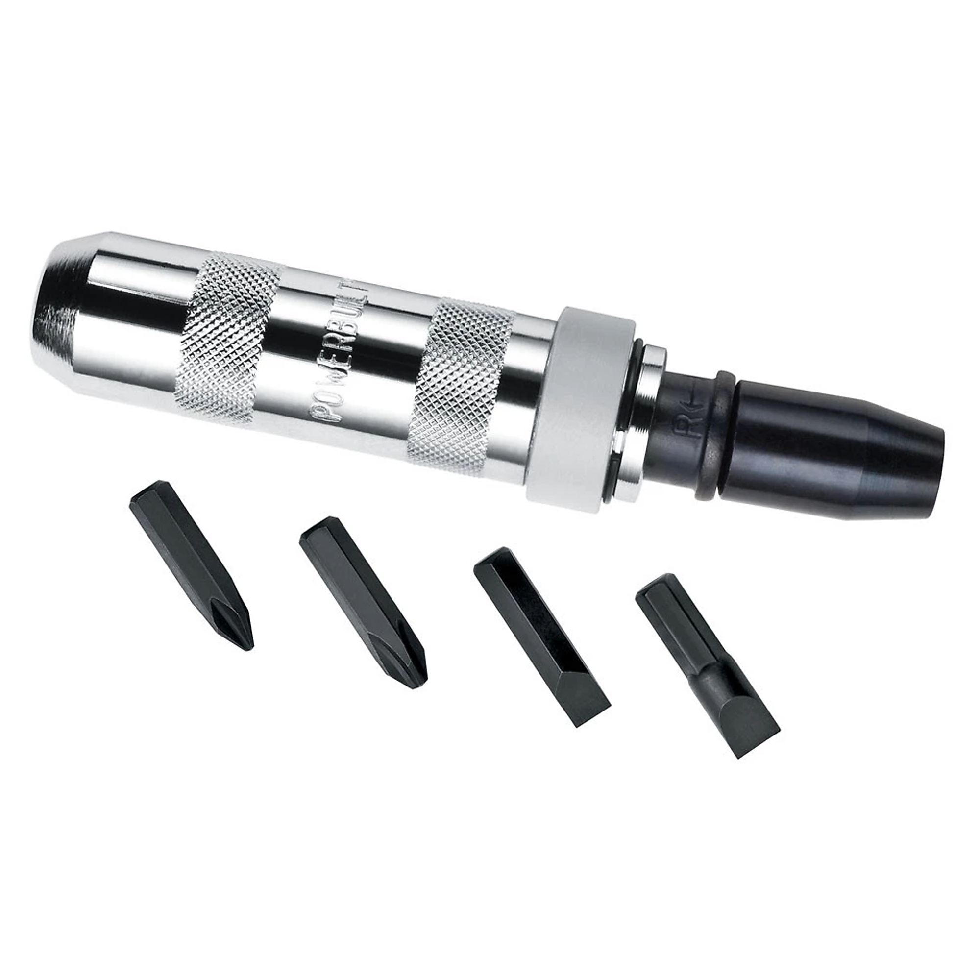 Powerbuilt, 1/2in. Drive Impact Driver with Steel Bits, Size (SAE) 1/2 ...