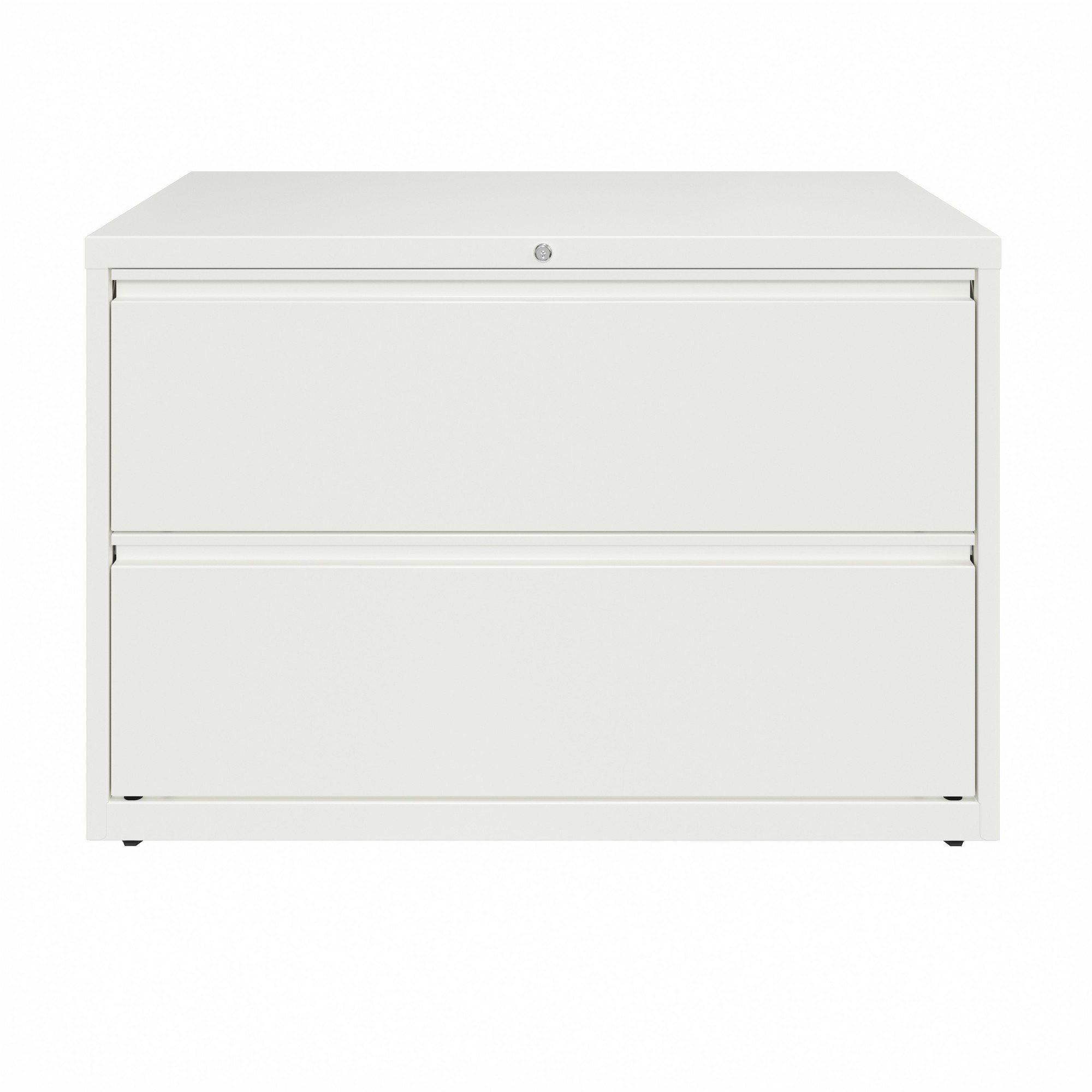 Hirsh Industries, 2 Drawer Lateral File Cabinet, Width 42 in, Depth 18. ...