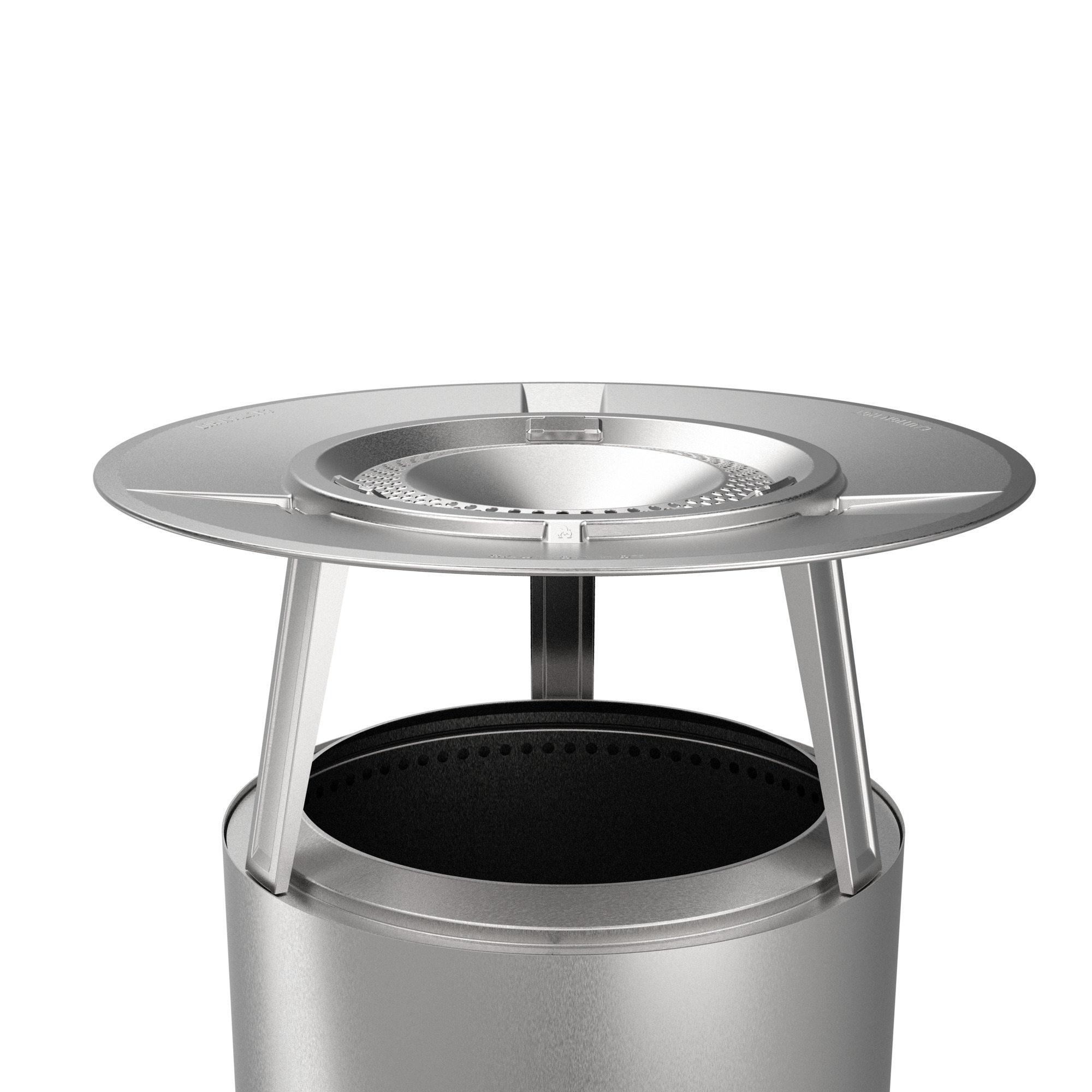 Solo Stove Bonfire Heat Deflector - Stainless Steel, Model# SSBON ...