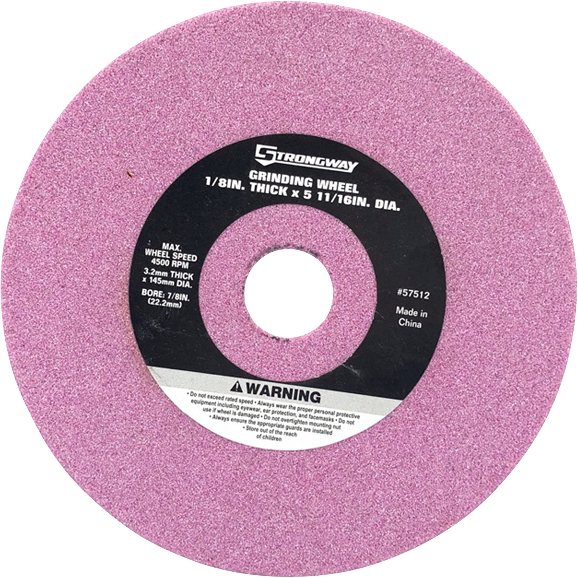 Strongway Grinding Wheel, 1/8in. Thick x 5-11/16in. Dia. | Northern Tool