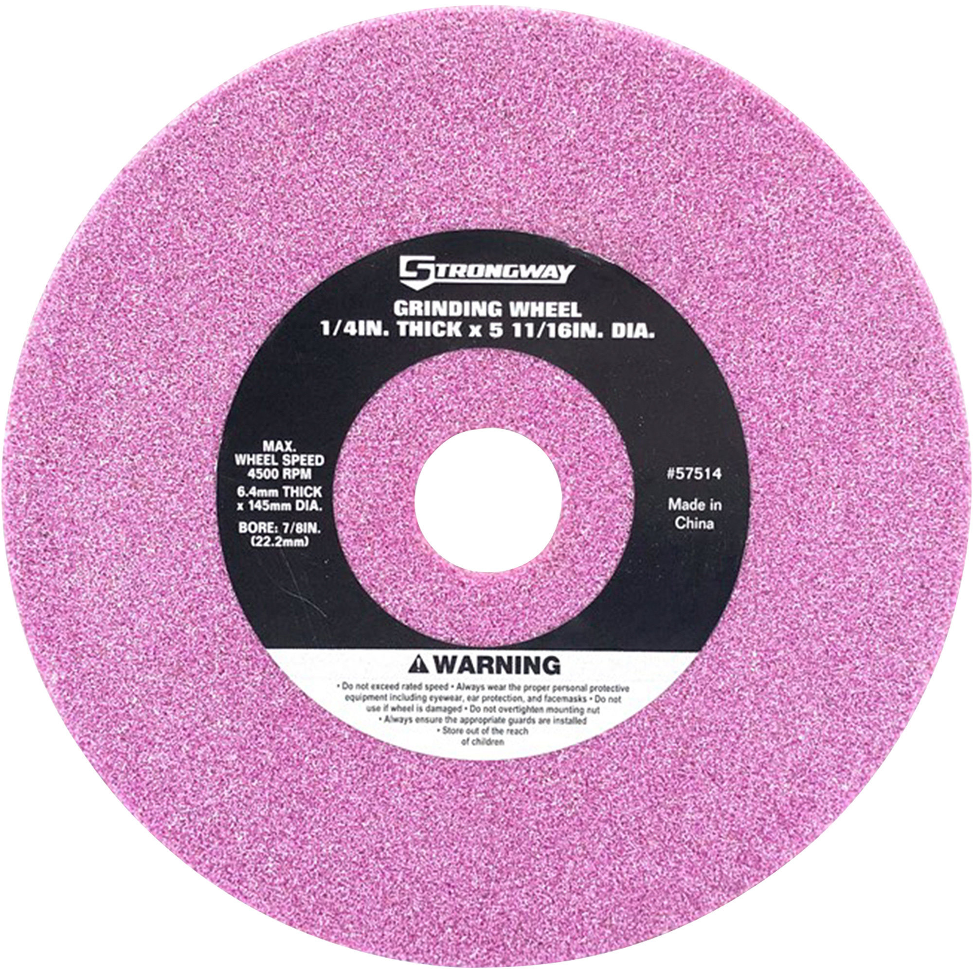 Strongway Grinding Wheel — 1/4in. Thick x 55 11/16in. dia. | Northern Tool