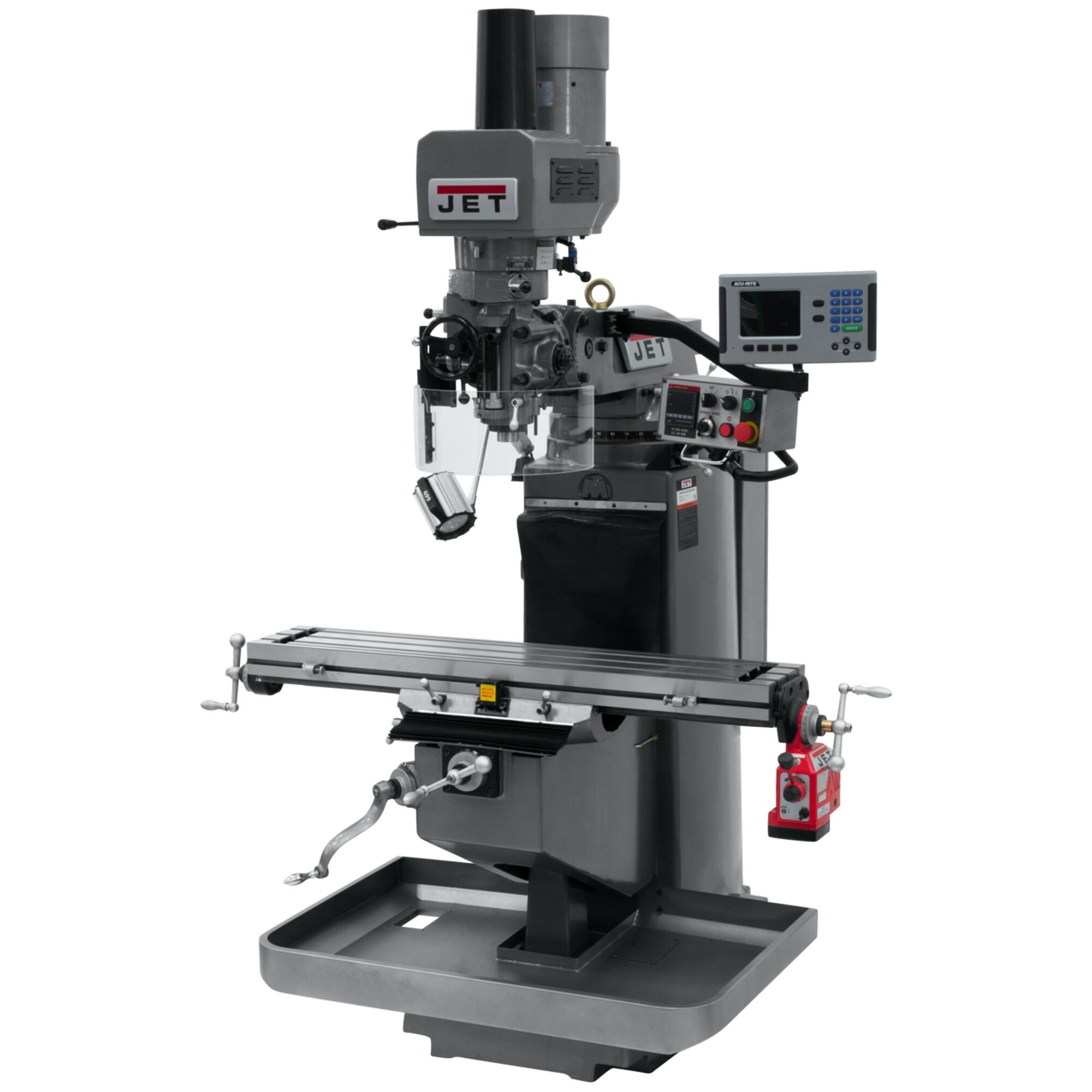JET Milling Machine - 3 HP, 230 Volts, 9in. x 49in., Electronic ...
