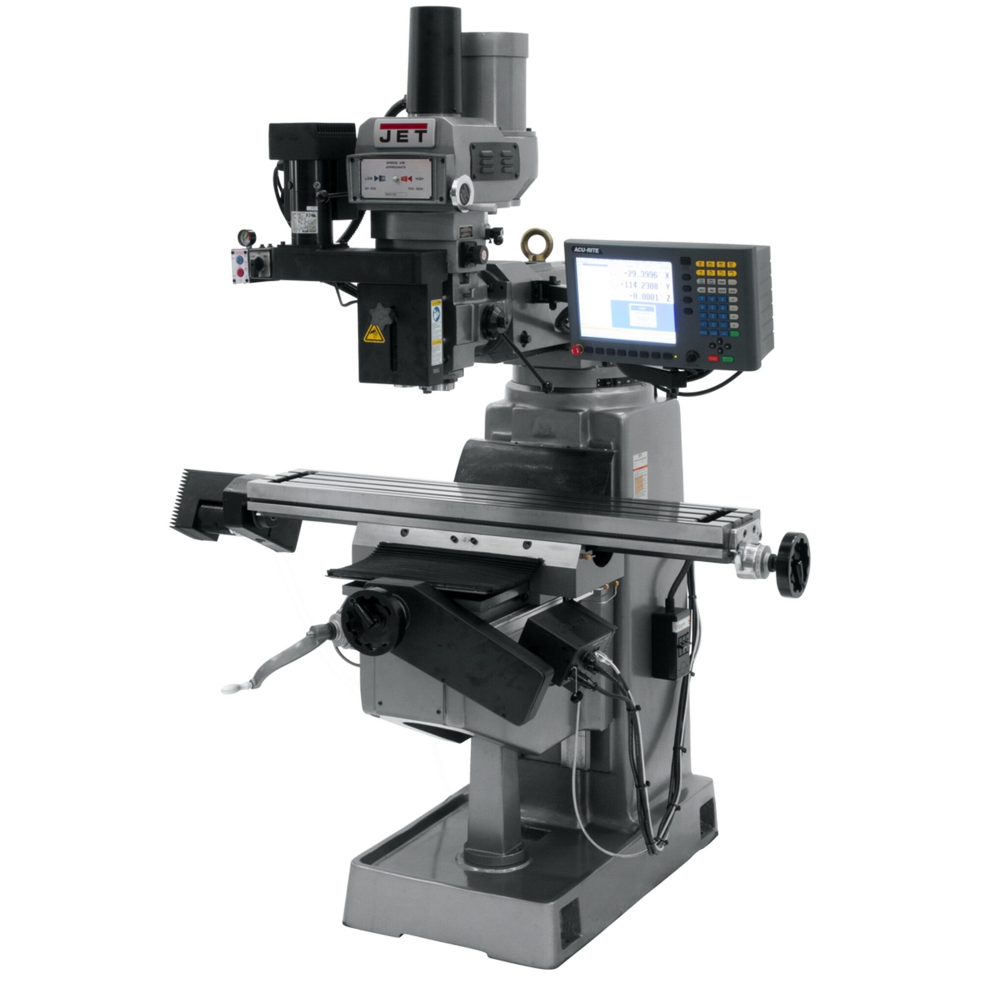 JET Milling Machine - 3 HP, 230 Volts, CNC, Model# JTM-949EVS/230 ...