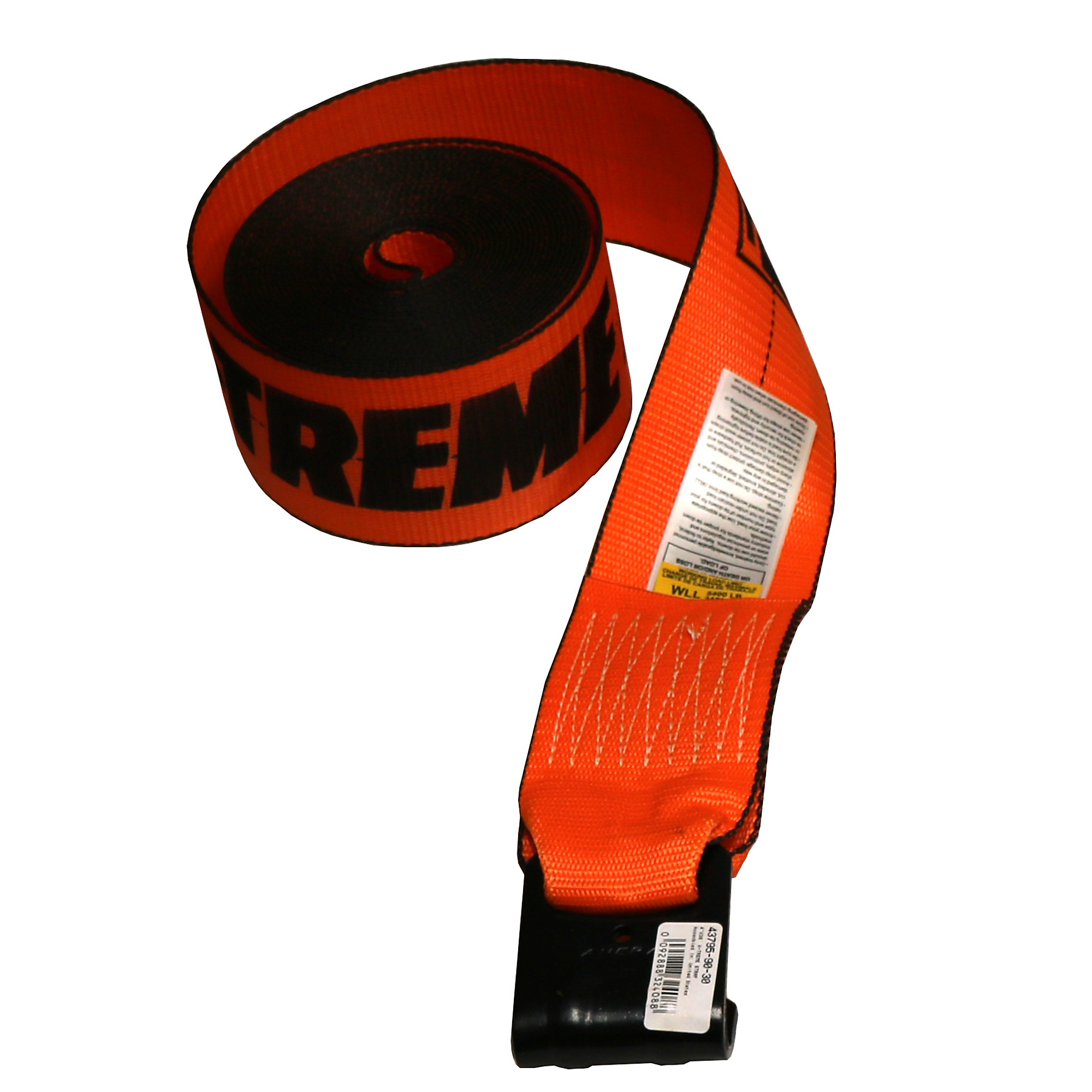 Ancra, 4x30ft. Wch Stp Fl Hk 5400 XT, Working Load 5400 lb, Straps (qty ...