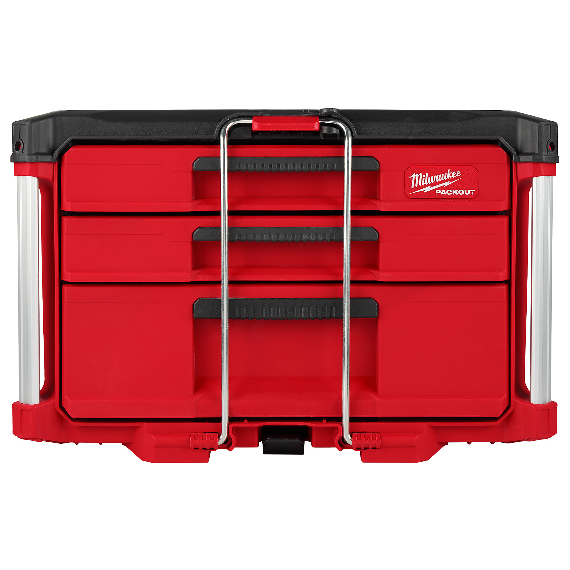 Milwaukee, PACKOUT Multi-Depth 3-Drawer Tool Box, Model# 48-22-8447 ...