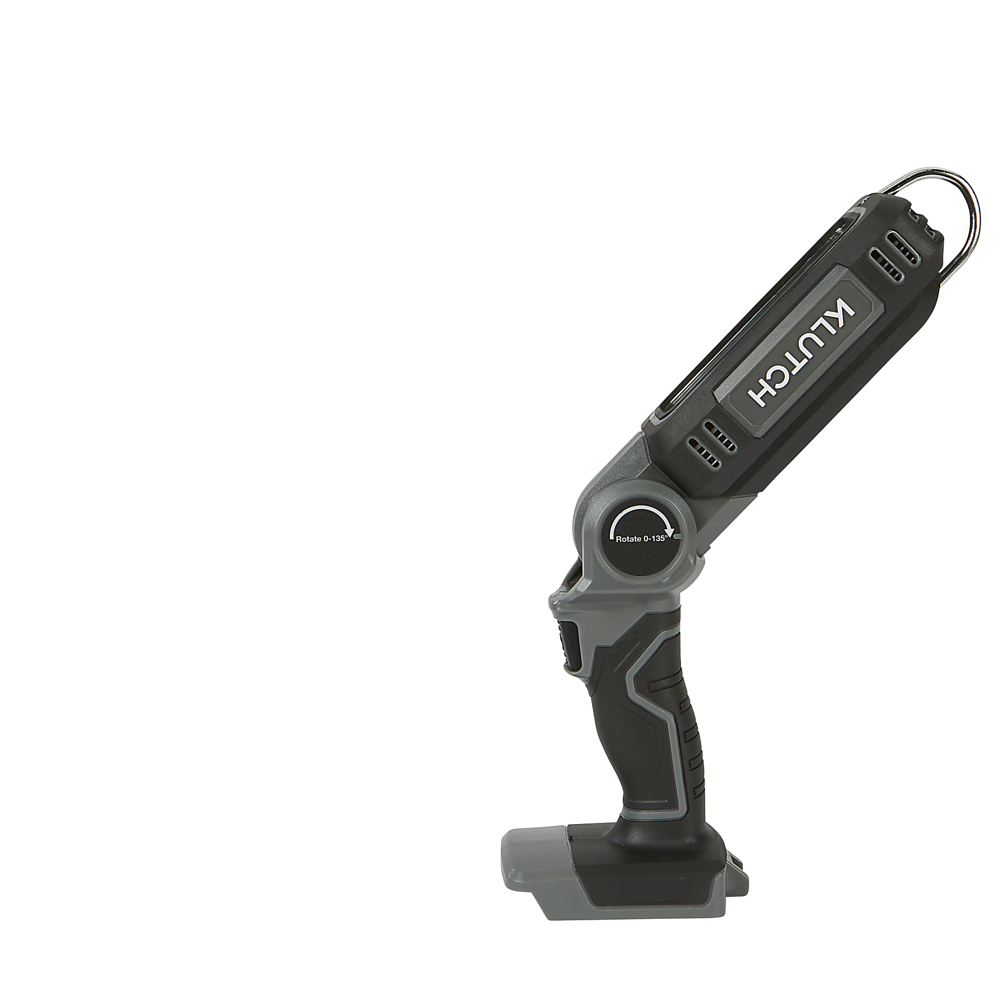 Klutch 800-Lumen Worklight, KLiQ 20V, Pivoting Head, Cordless, Bare ...