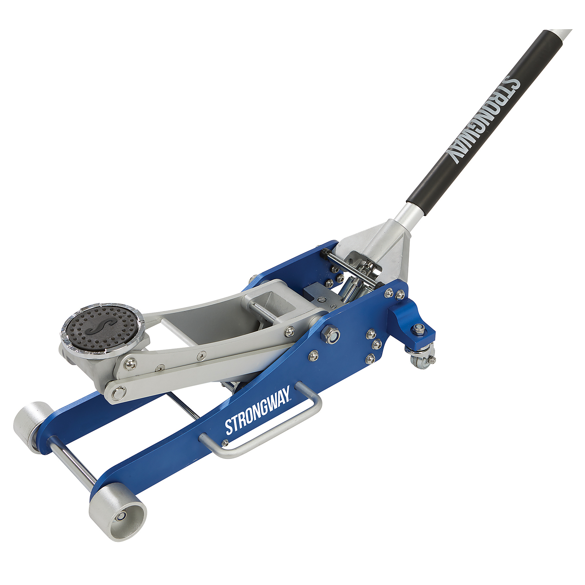 Strongway Low-Profile Quick-Rise Aluminum Racing Floor Jack, 2 Ton ...