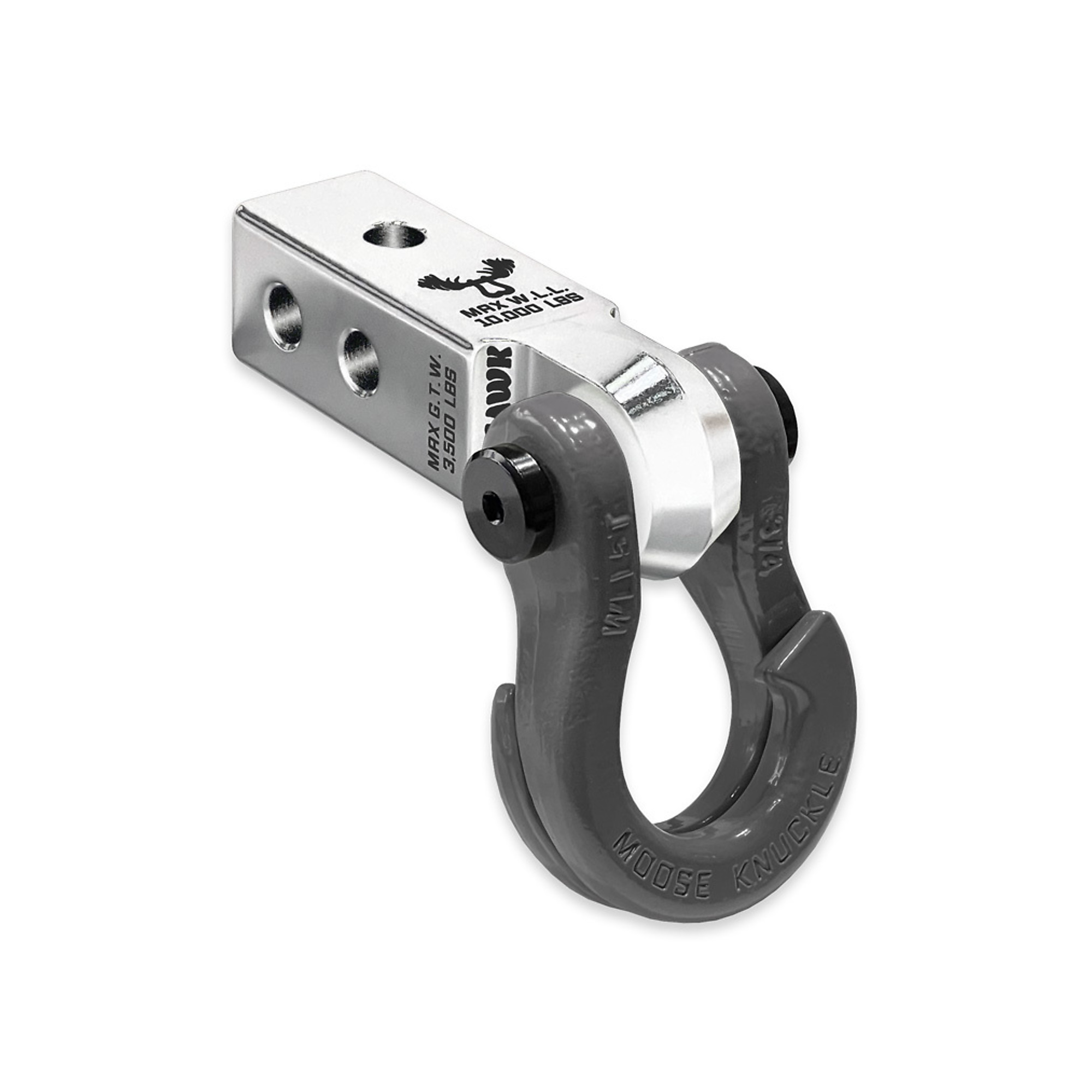 Moose Knuckle Offroad, Recovery Towing Split Shackle Receiver Combo ...