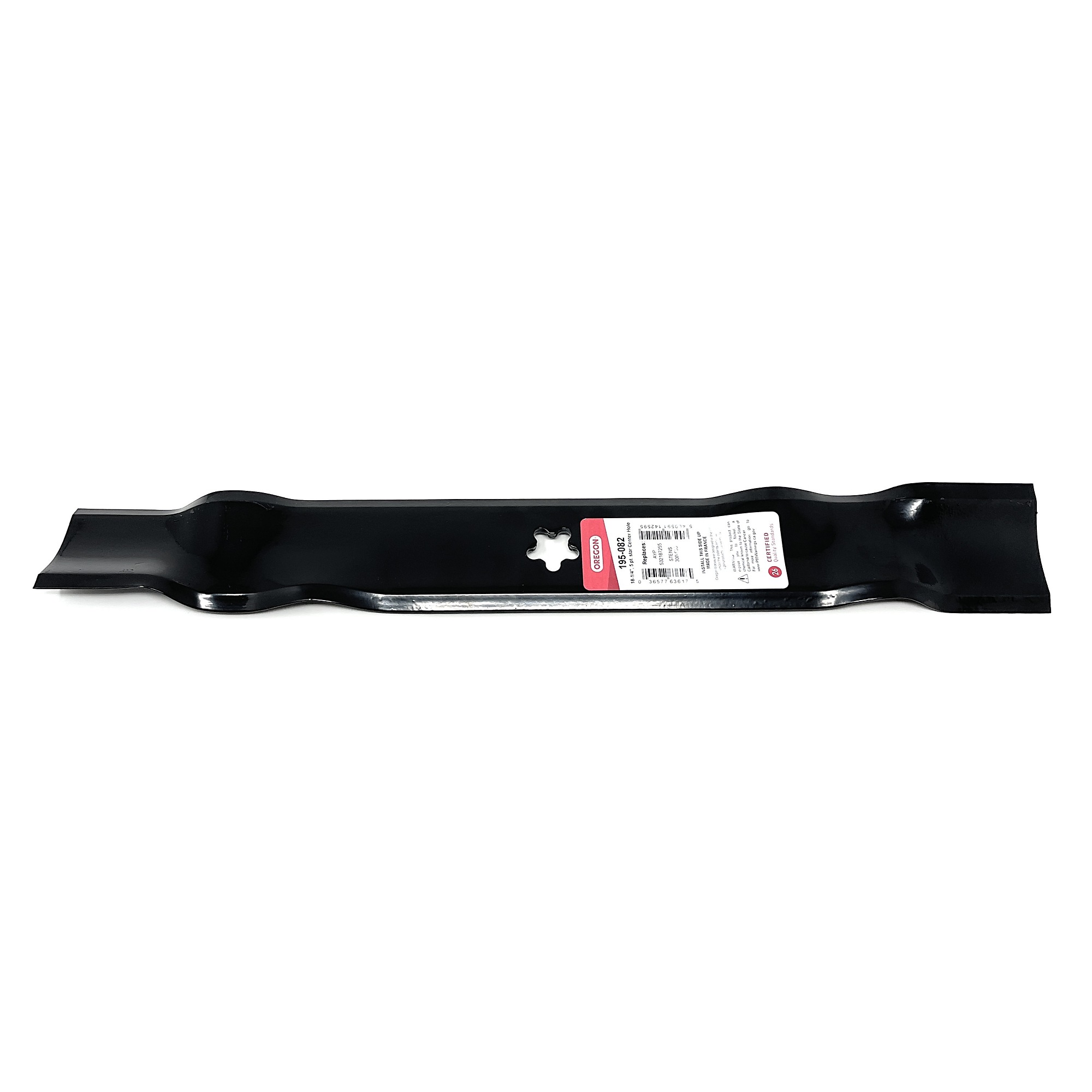 Oregon, Replacement Lawn Mower Blade, Mulching, Length 18.438 in, Model ...