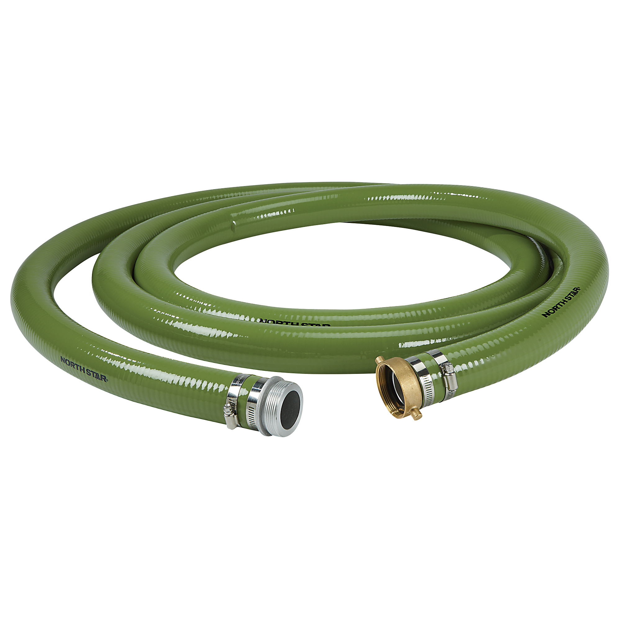 NorthStar Water Pump Suction Hose, 2in. x 20ft. Max. PSI 60, PVC ...