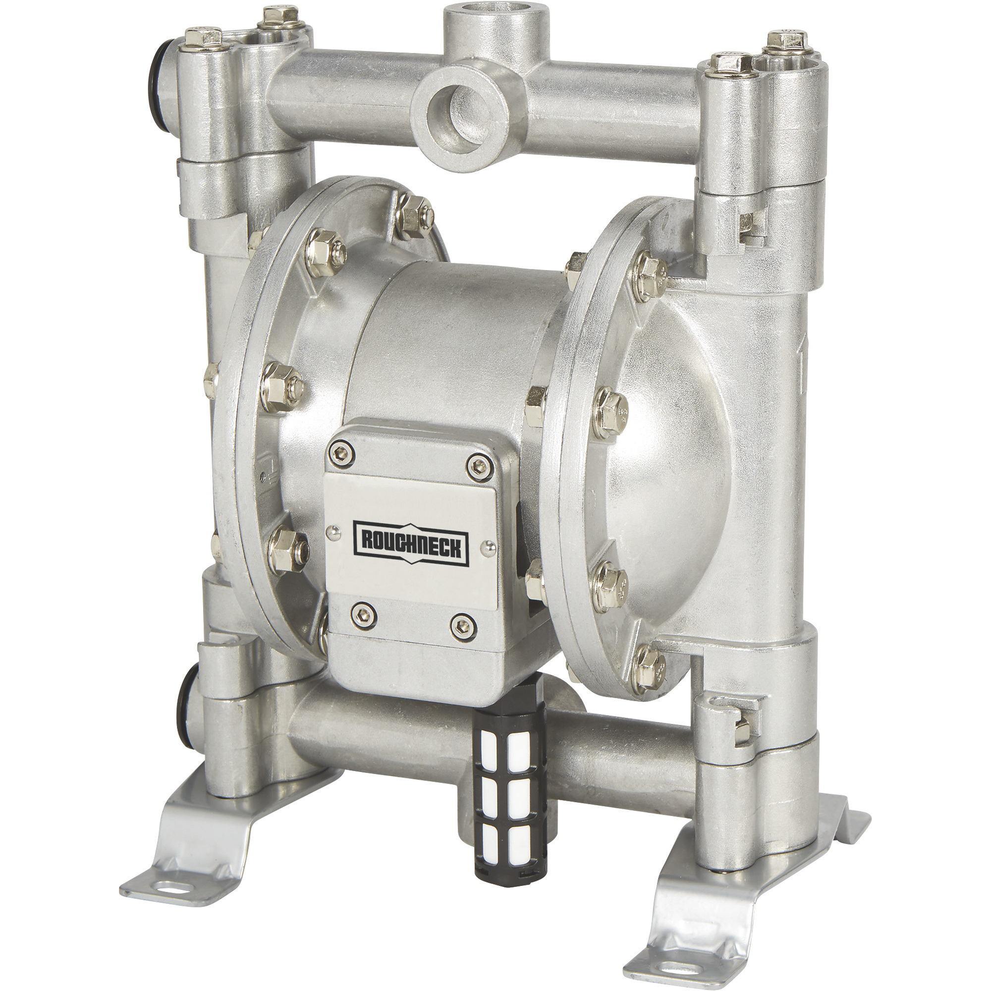 Roughneck Air-Operated Double Diaphragm Pump, Aluminum, 16 GPM, 10 CFM ...