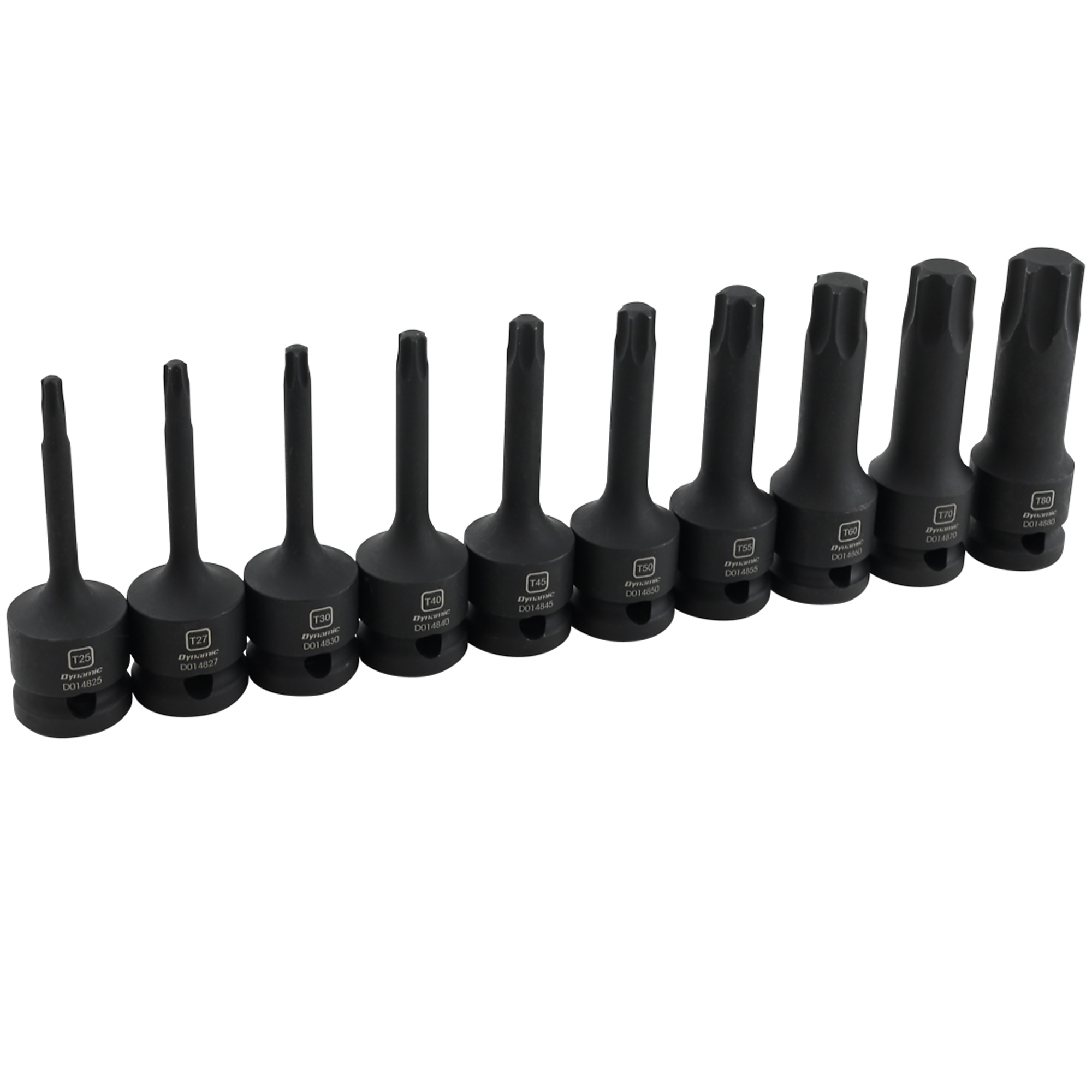 Dynamic Tools, 1/2in. Torx Head Bit Impact Socket Set, Pieces (qty.) 10 ...