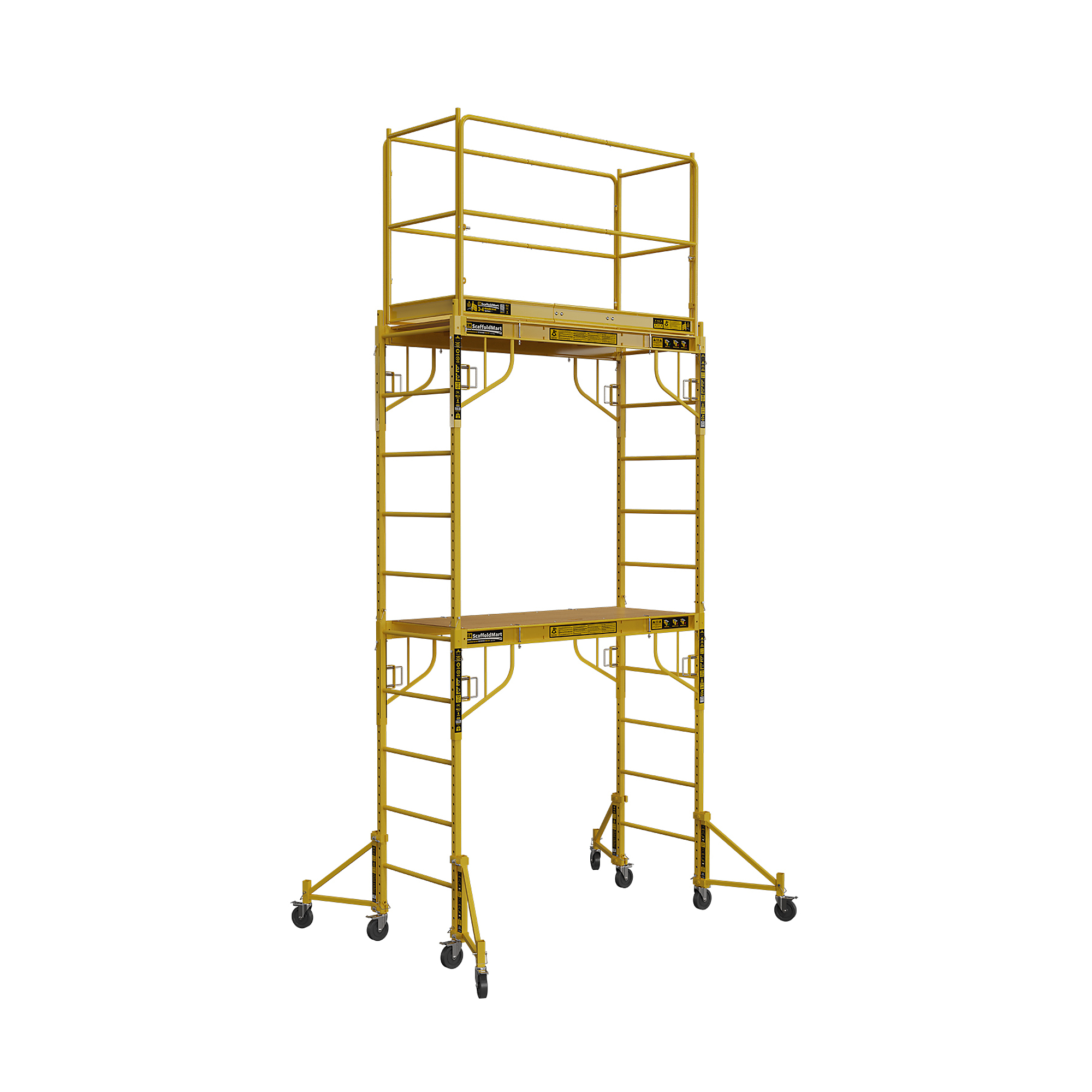 ScaffoldMart, 12ft. Multifunction Tower, Capacity 825 lb, Max. Platform ...