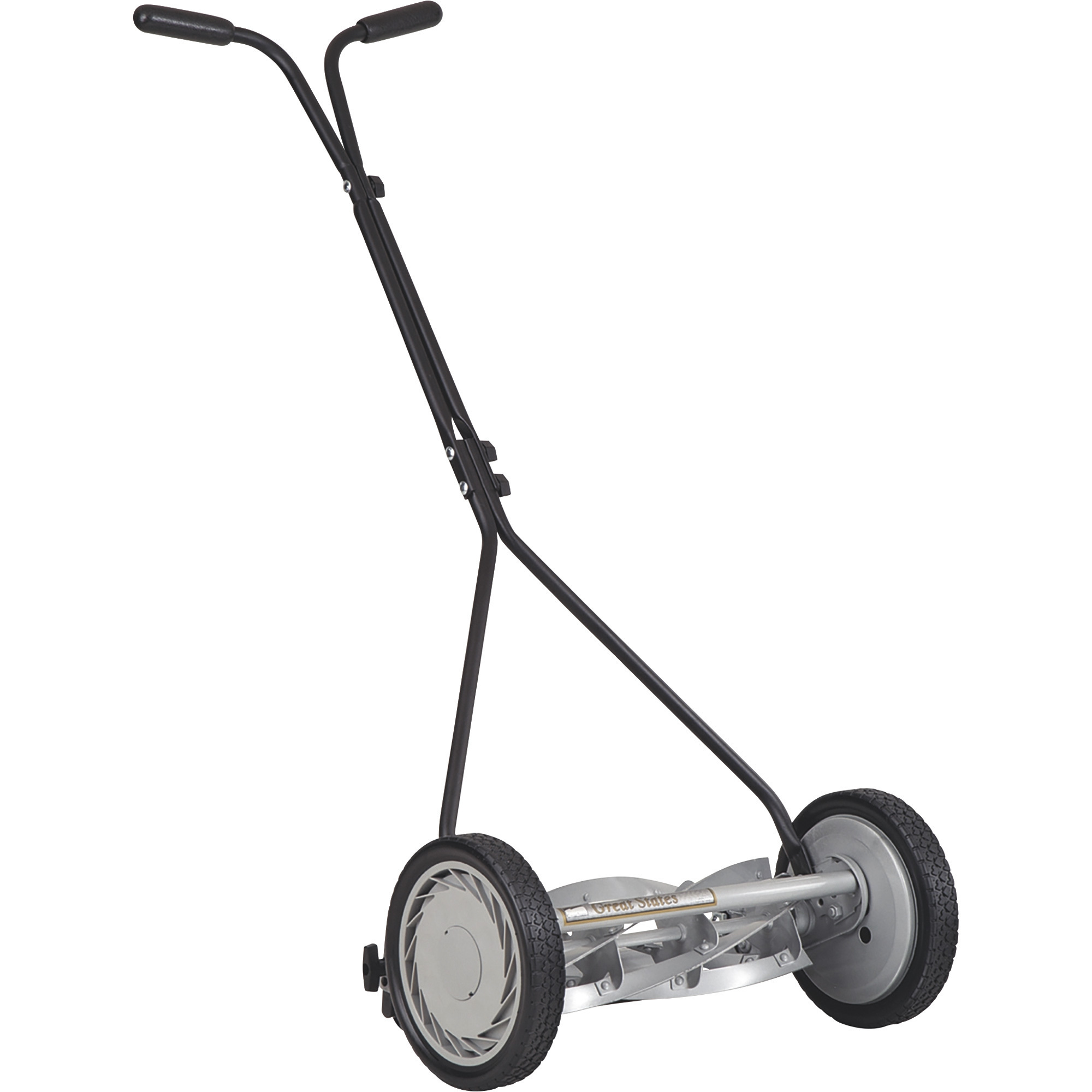 Great States 5-Blade Cordless Reel Push Lawn Mower, 16in. Cutting Width ...