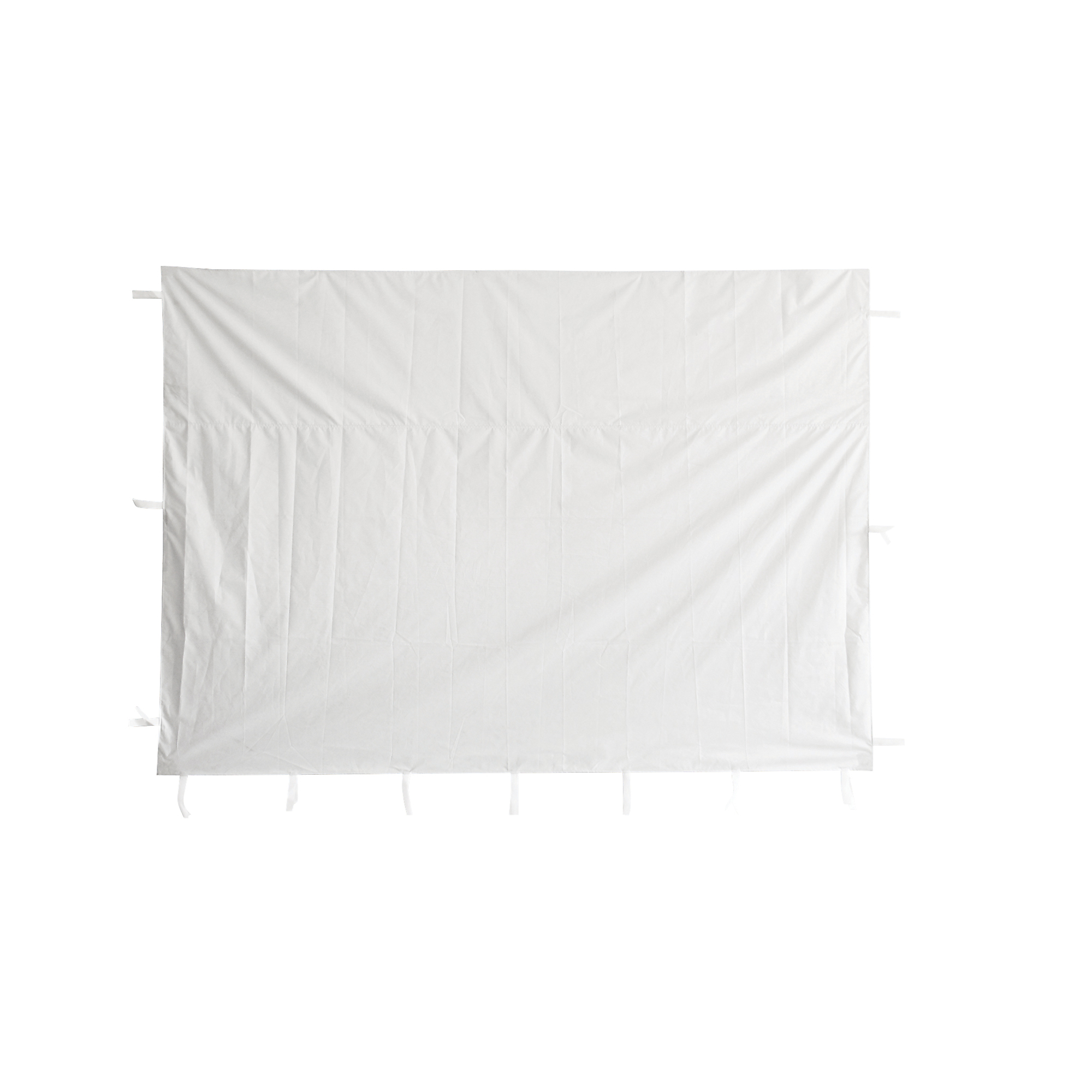 Klutch 10ft. Canopy Wall Panel, White, Model# Model# QP-10-WP ...