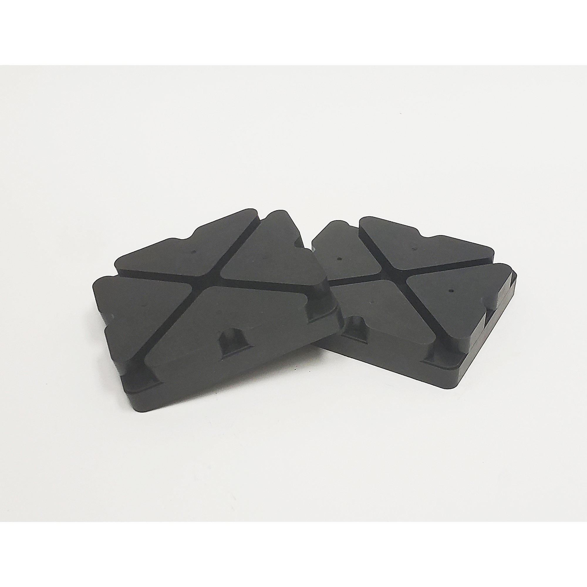Stan Design Moulded Rubber Pad Cover - 9000 Lb. Capacity, 2 Pcs, Model ...