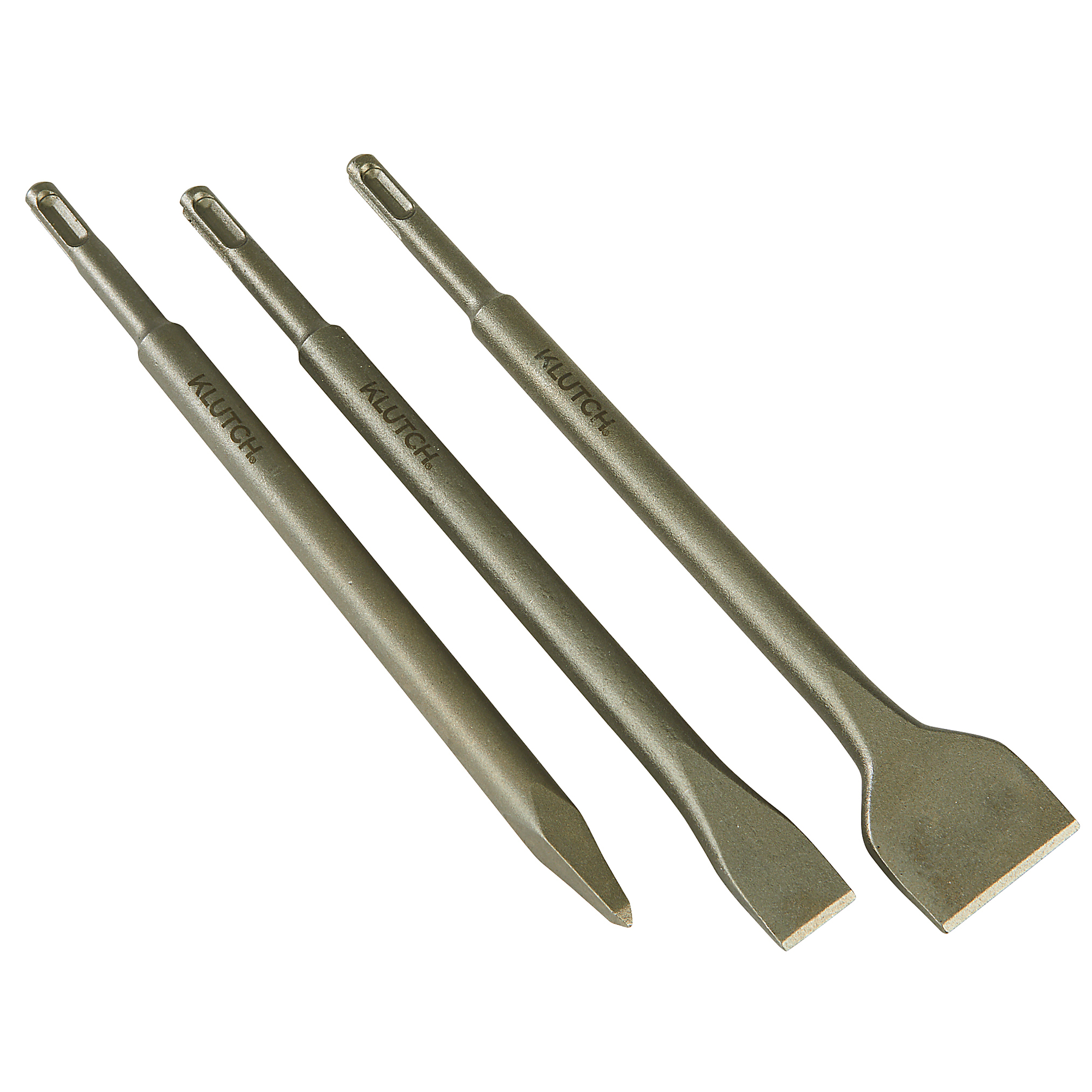 Klutch 3-Piece SDS Plus Masonry Chisel Set | Northern Tool