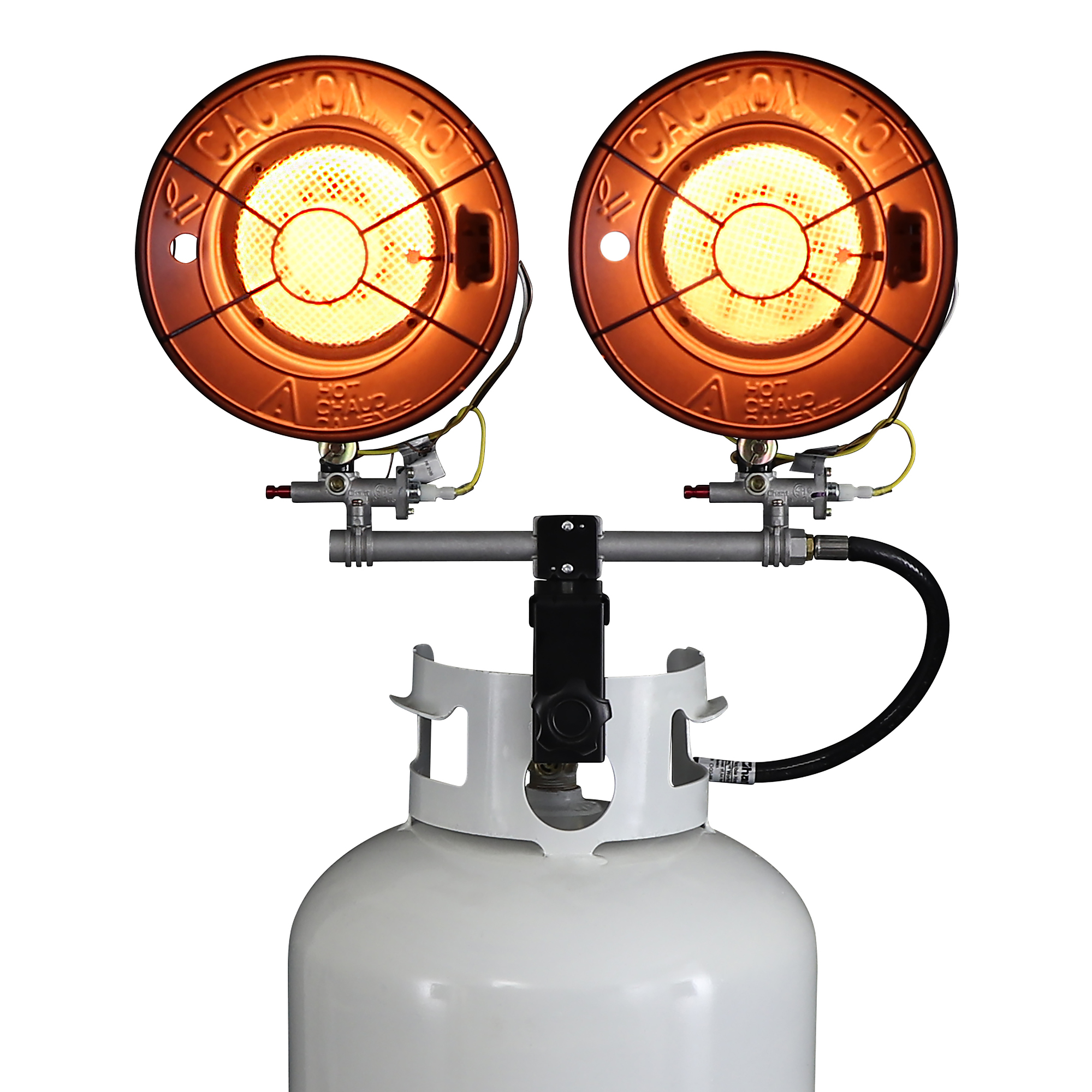 Heat Fast, 30000 BTU LP Gas Tank Top Heater, Heat Type Radiant, Heat ...