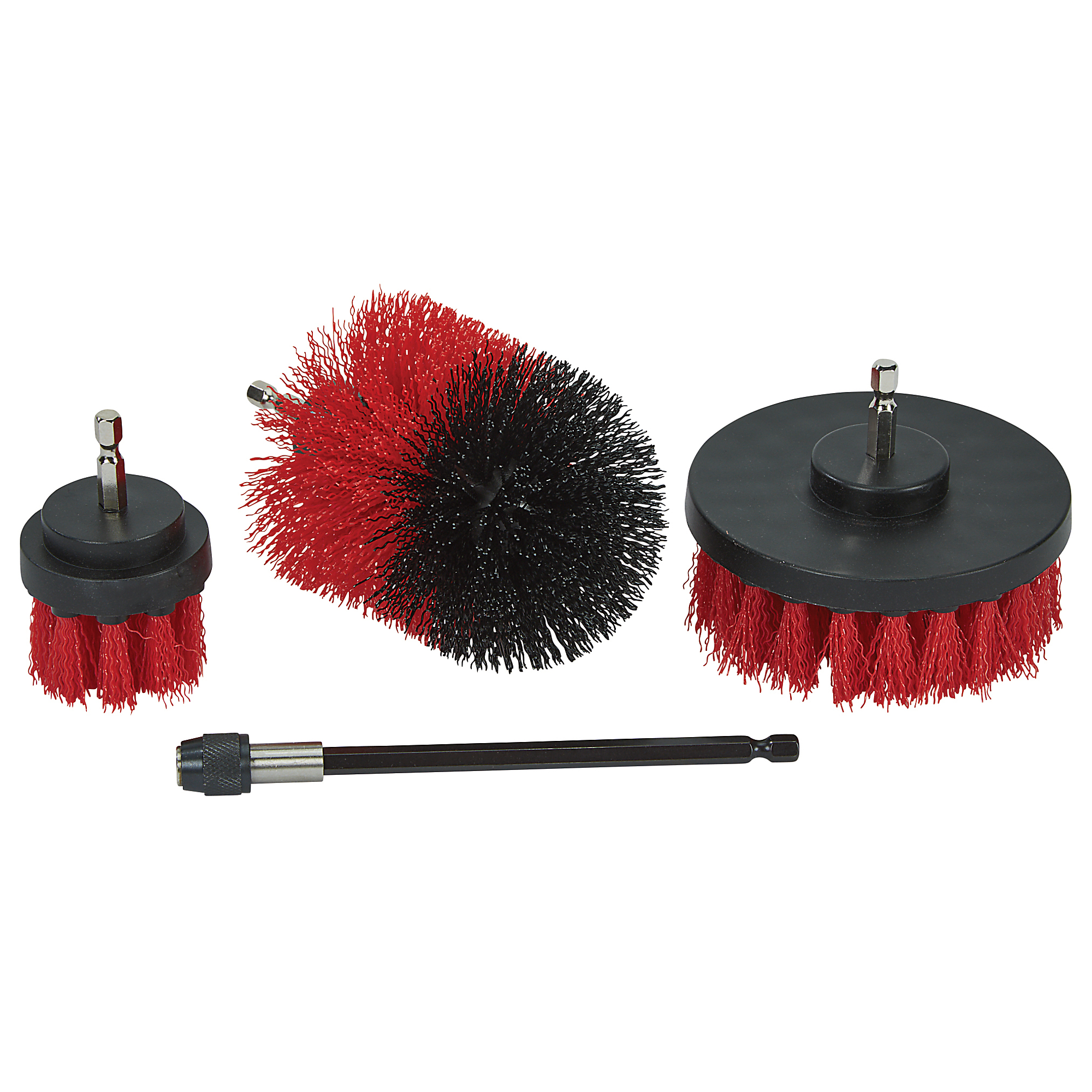 Ironton 4-Pc. Scrub Brush Cleaning Set | Northern Tool