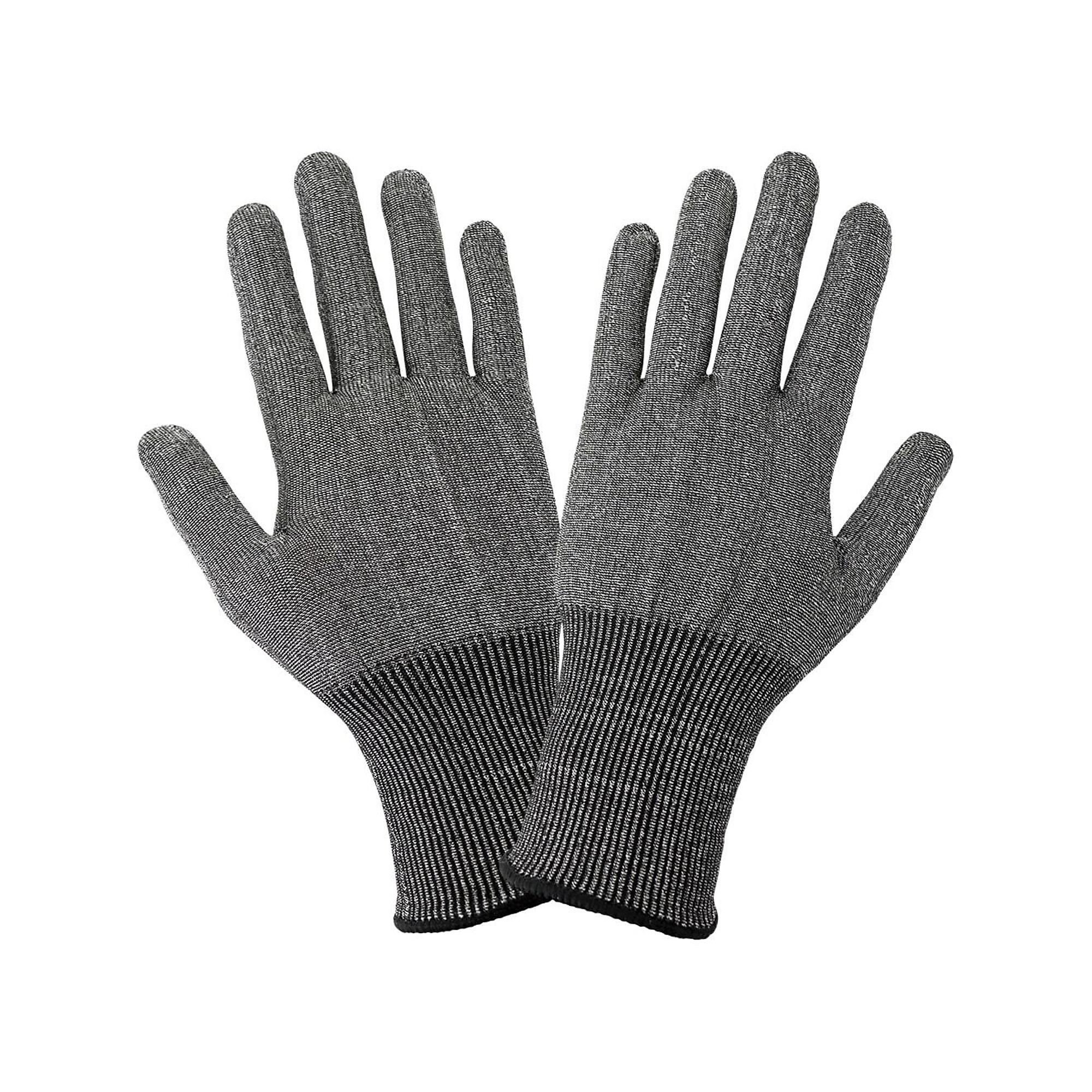 Global Glove Gray, Uncoated,Cut Resistant A5 Gloves - 12 Pairs ...