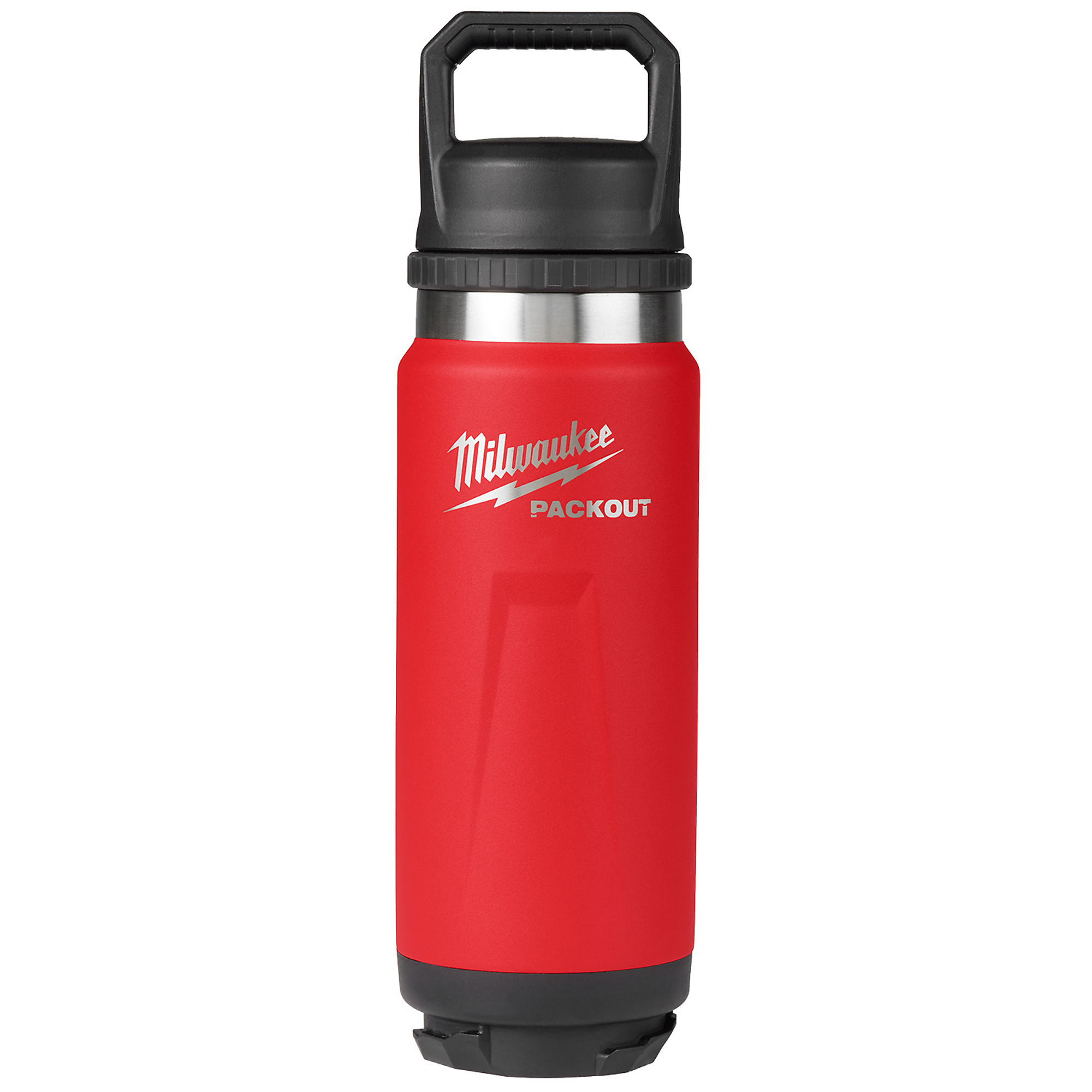Milwaukee PACKOUT 24-Oz. Insulated Bottle with Chug Lid, Red, Model# 48 ...