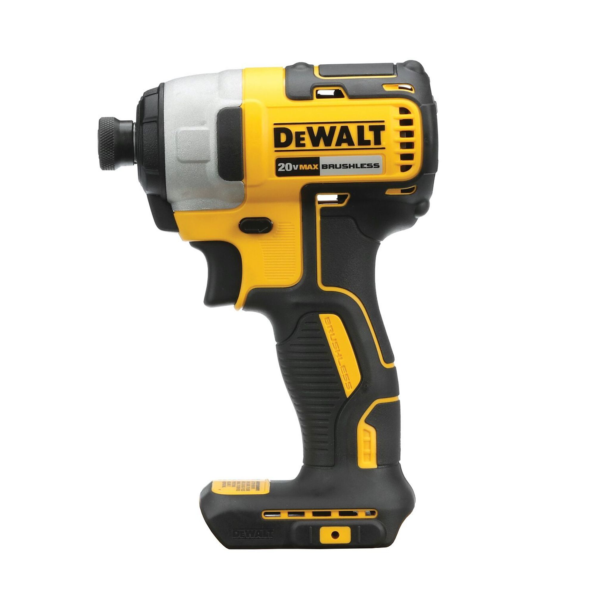 DEWALT, 20V Max* Cordless 1/4in. Impact Driver, Tool Only, Drive Size 1 ...