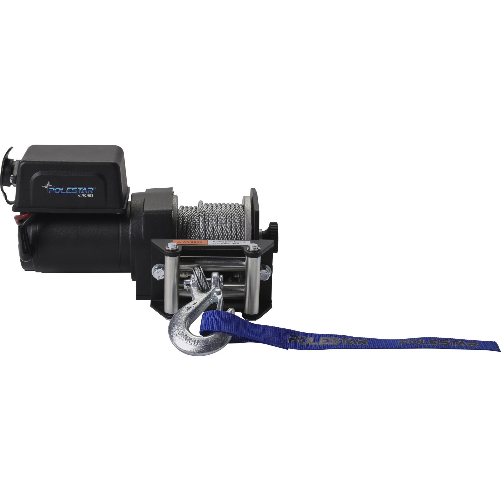 Polestar, 2500lbs 12V DC Electric Utility Winch, Capacity (Line Pull ...