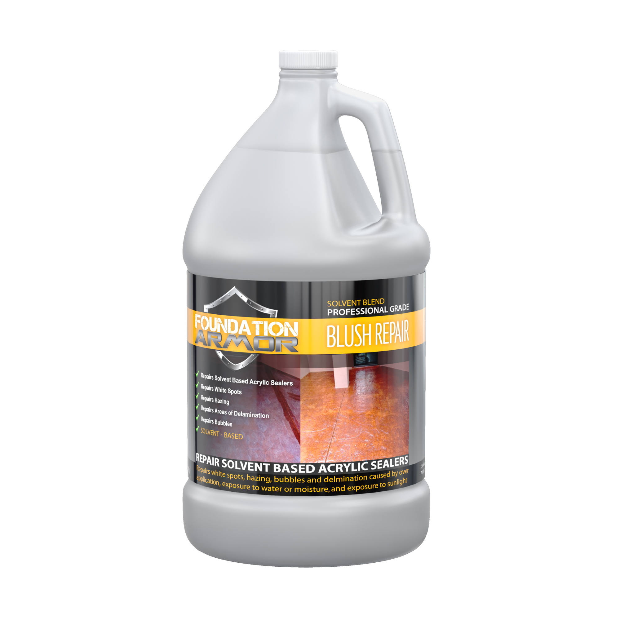 Foundation Armor, Solvent Based Acrylic Concrete Sealer Repair ...