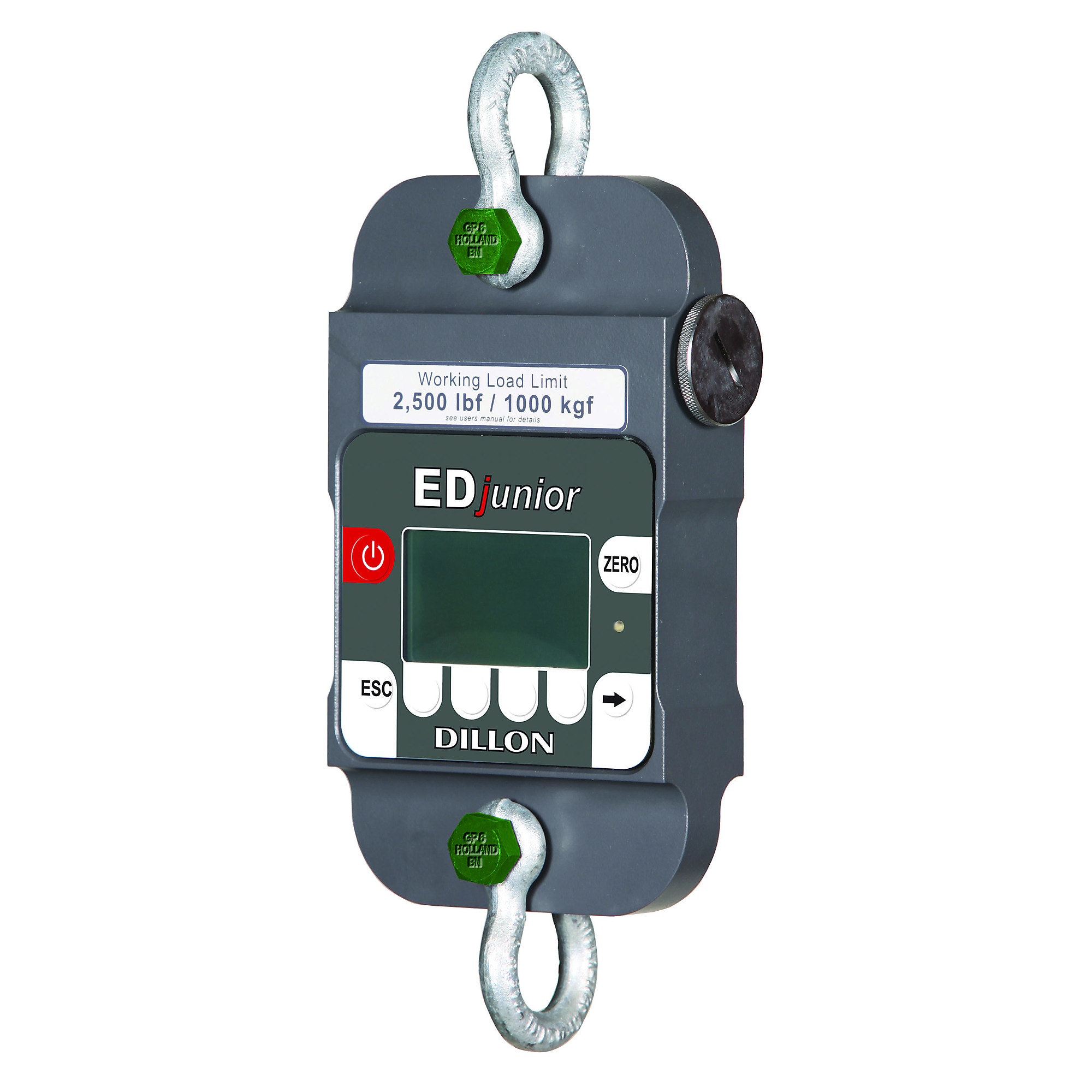 Dillon, 2500 lb tension and weight measuring instrument, Capacity 2500 ...