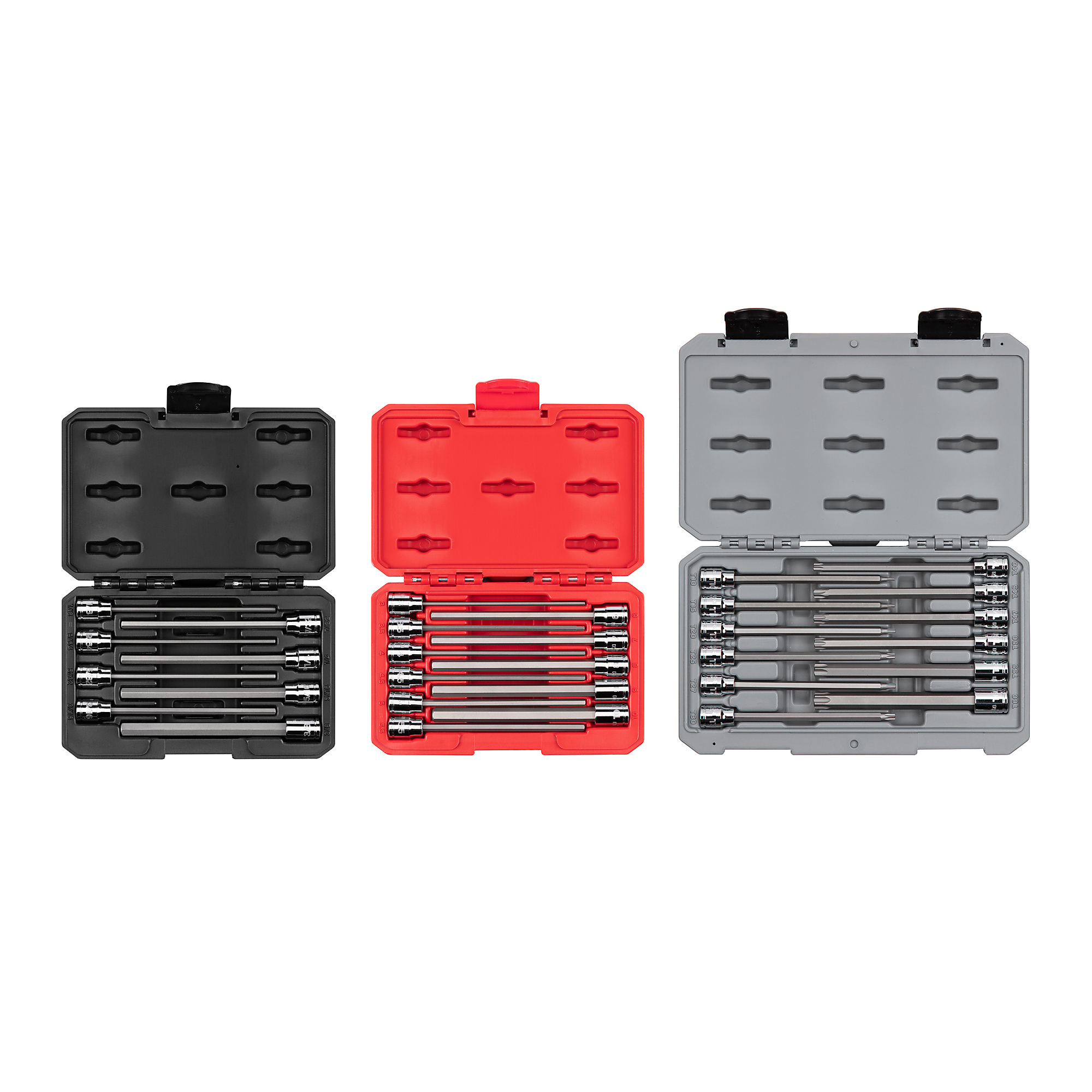 Tekton, 31-pc 3/8in. Drive Long Hex/Torx Bit Socket Set, Model ...
