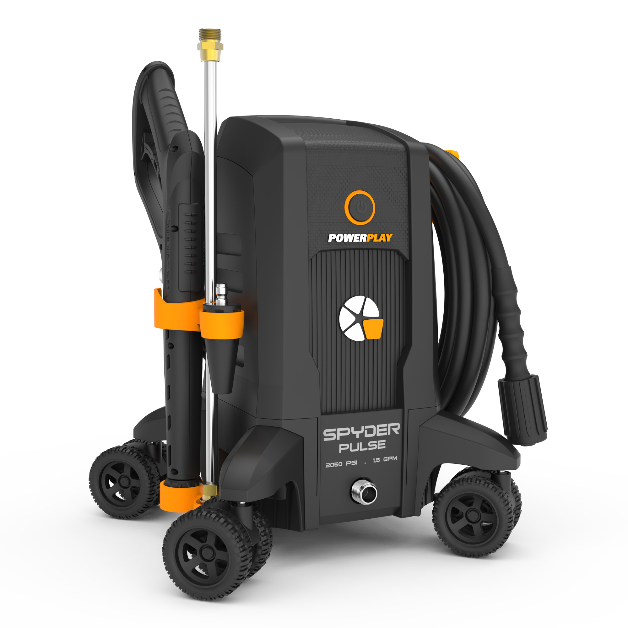 Powerplay, SPYDER Pulse 2050PSI Electric Pressure Washer, Pressure 2050 ...