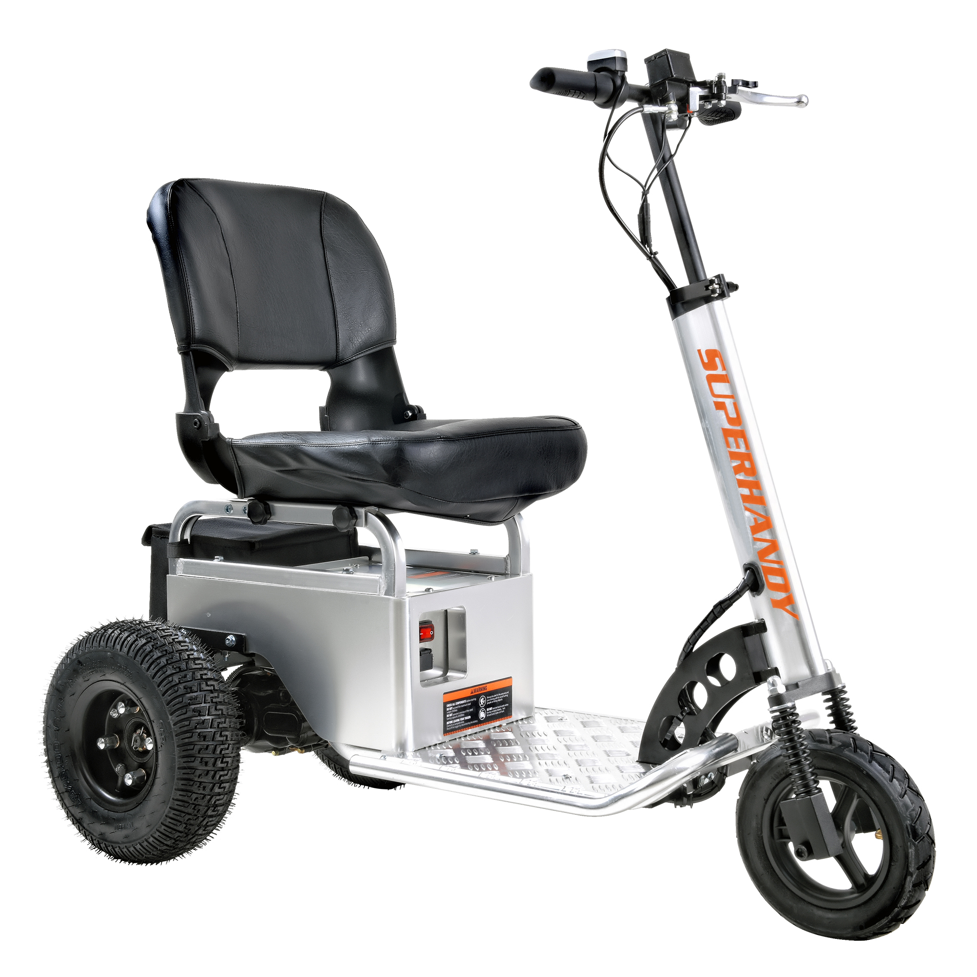 SuperHandy, 3 Wheel Folding Mobility Scooer, Weight Capacity 330 lb ...