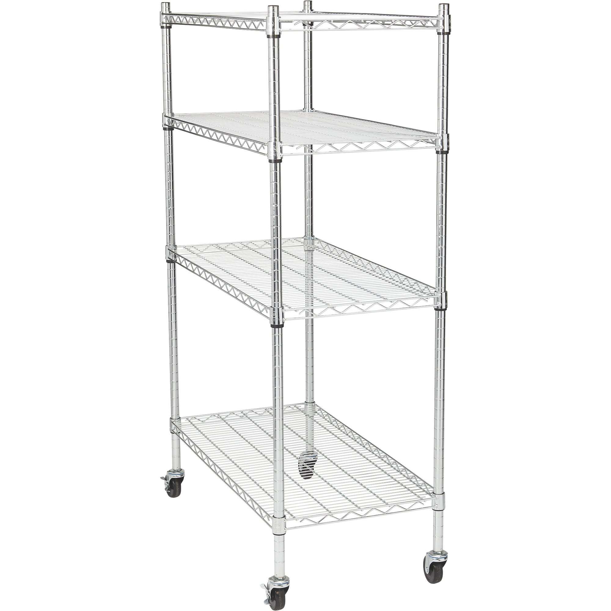 Trinity 4-Tier 500-Lb. Capacity Shelving — 36in.W x 18in.D x 54in.H ...