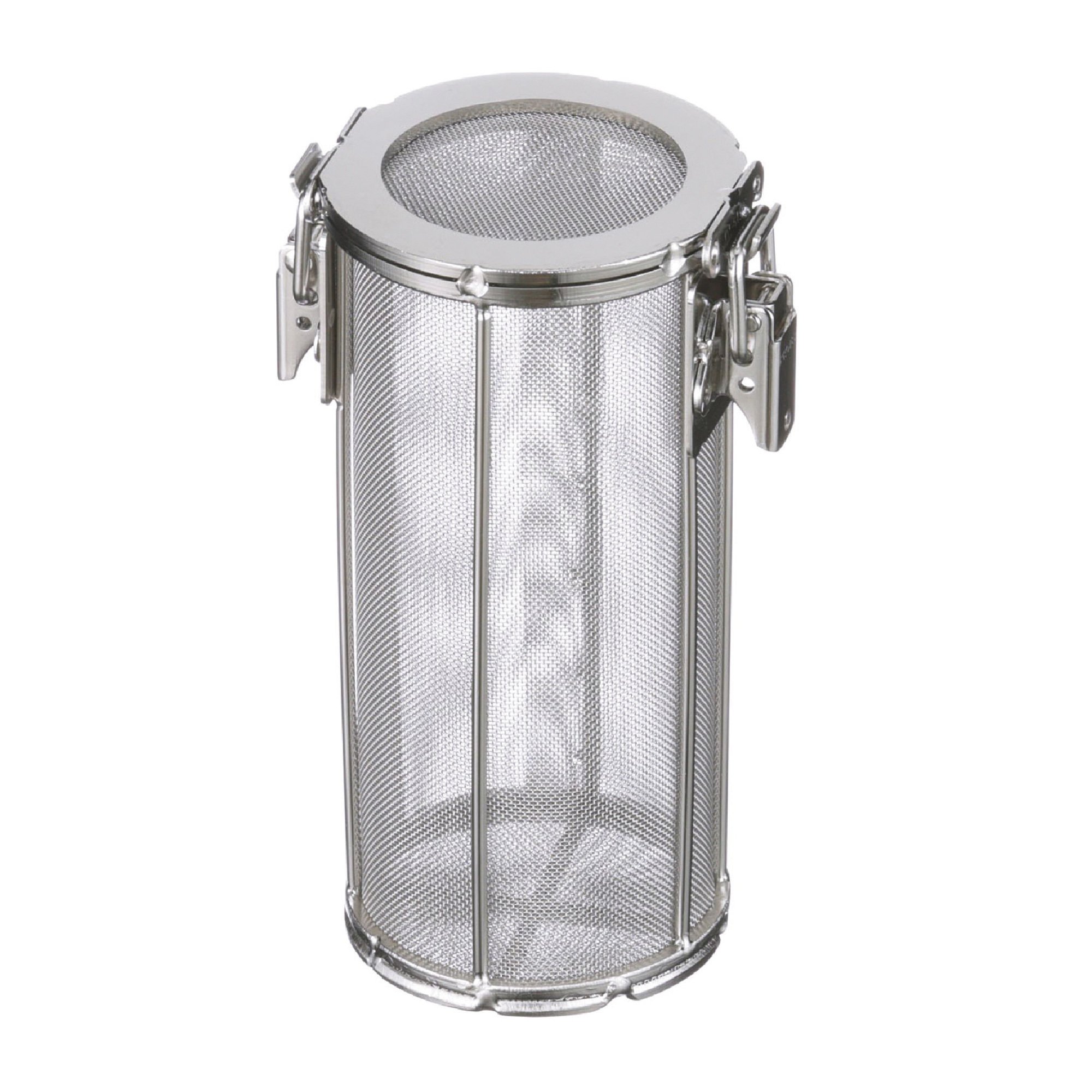 Marlin Round Stainless Steel Mesh Basket with Locking Lid | Northern Tool
