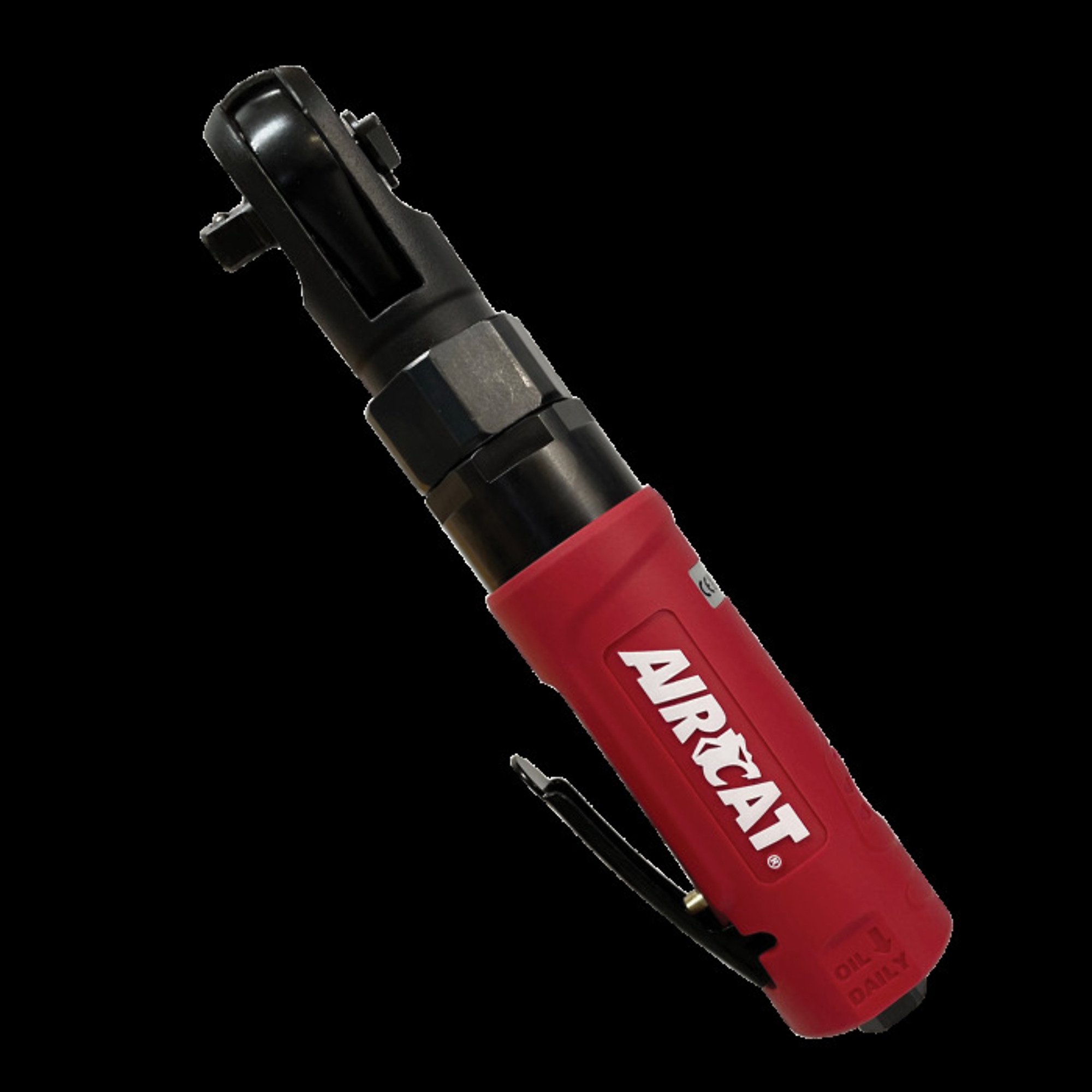AirCat, 3/8in. Impacting Ratchet, Drive Size 3/8 in, Max. Torque 80 ft ...