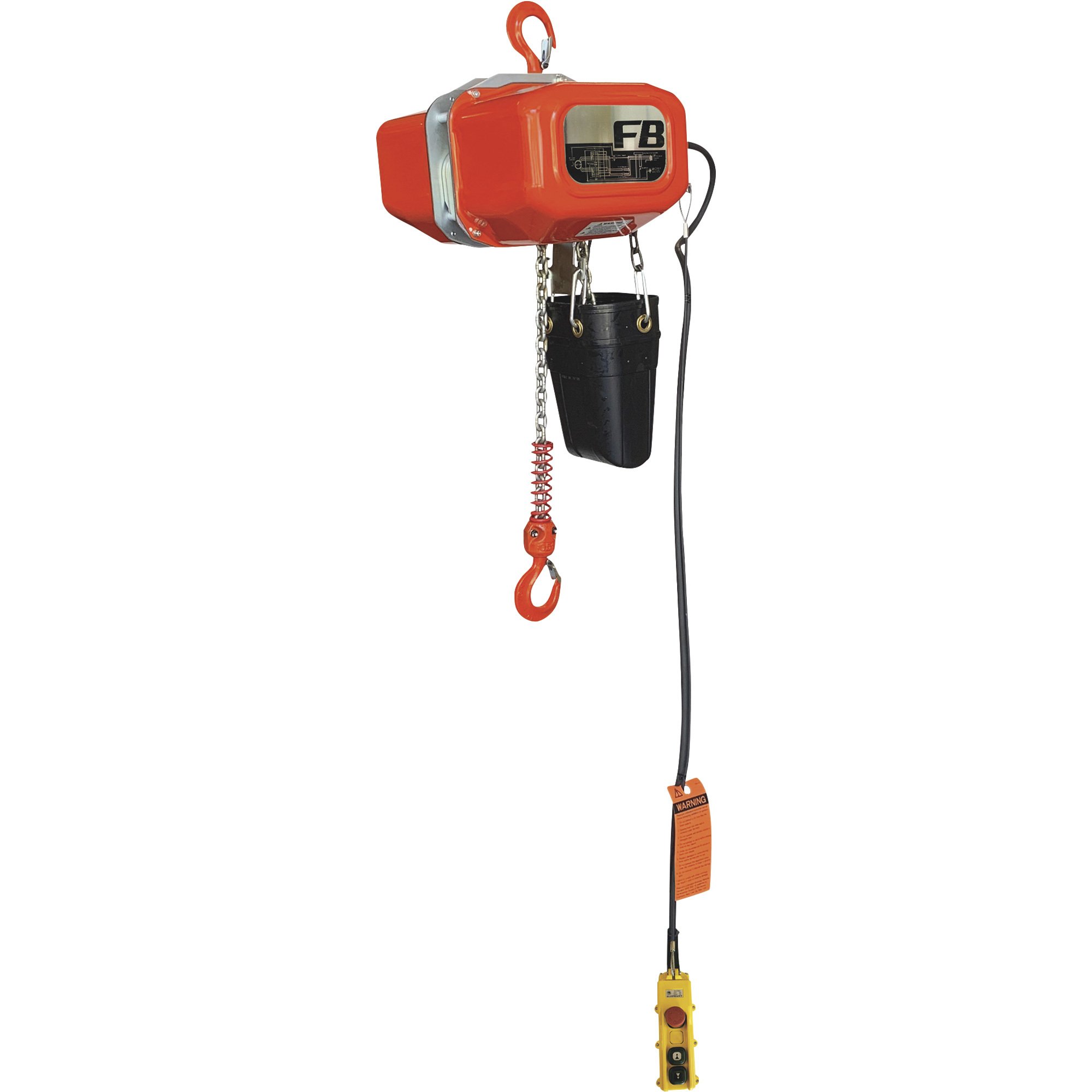 OZ Lifting Products, 4000 lbs. Electric Chain Hoist, Capacity 4000 lb ...