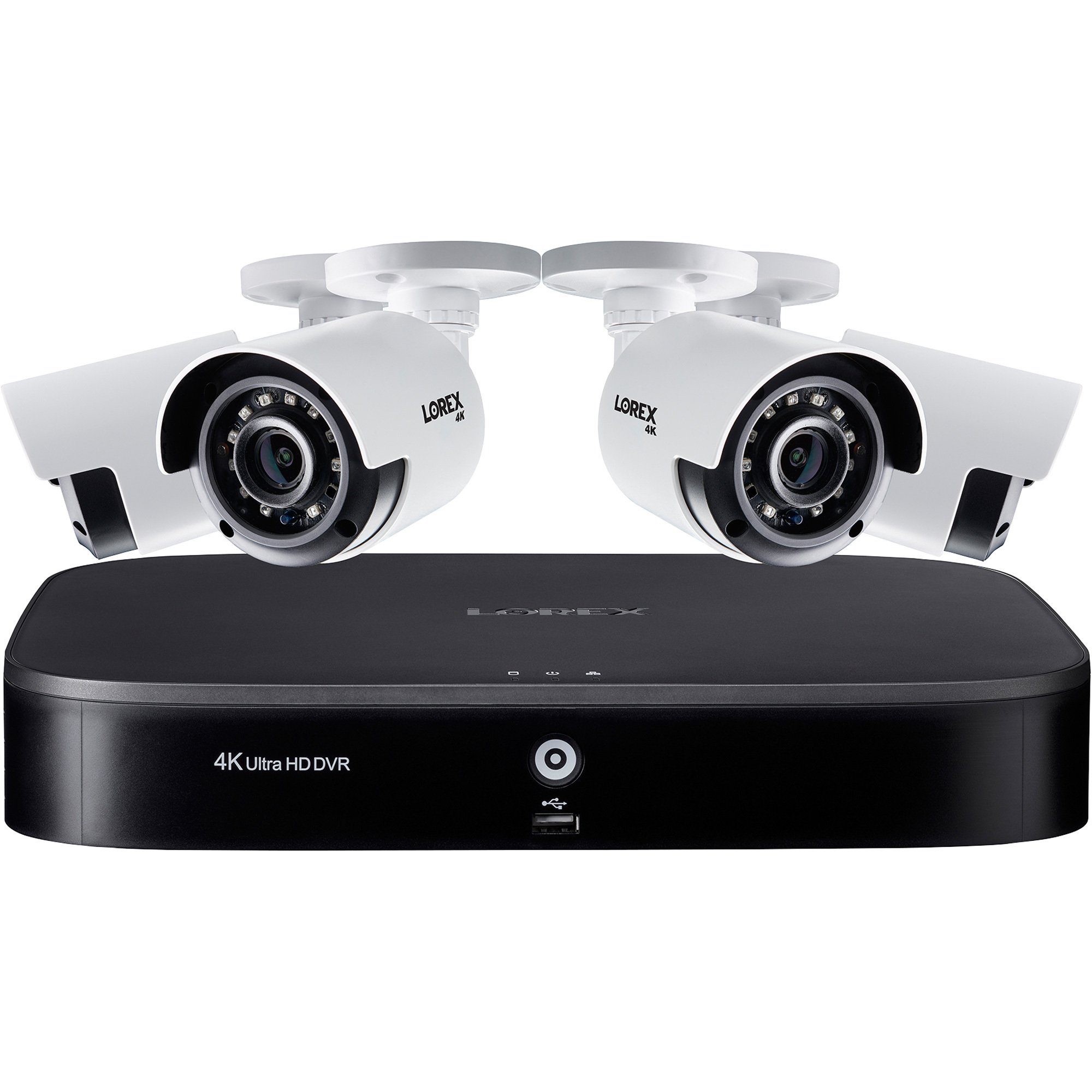Swann Communications 8-Channel, 4-Camera 4K Security System with 2TB ...