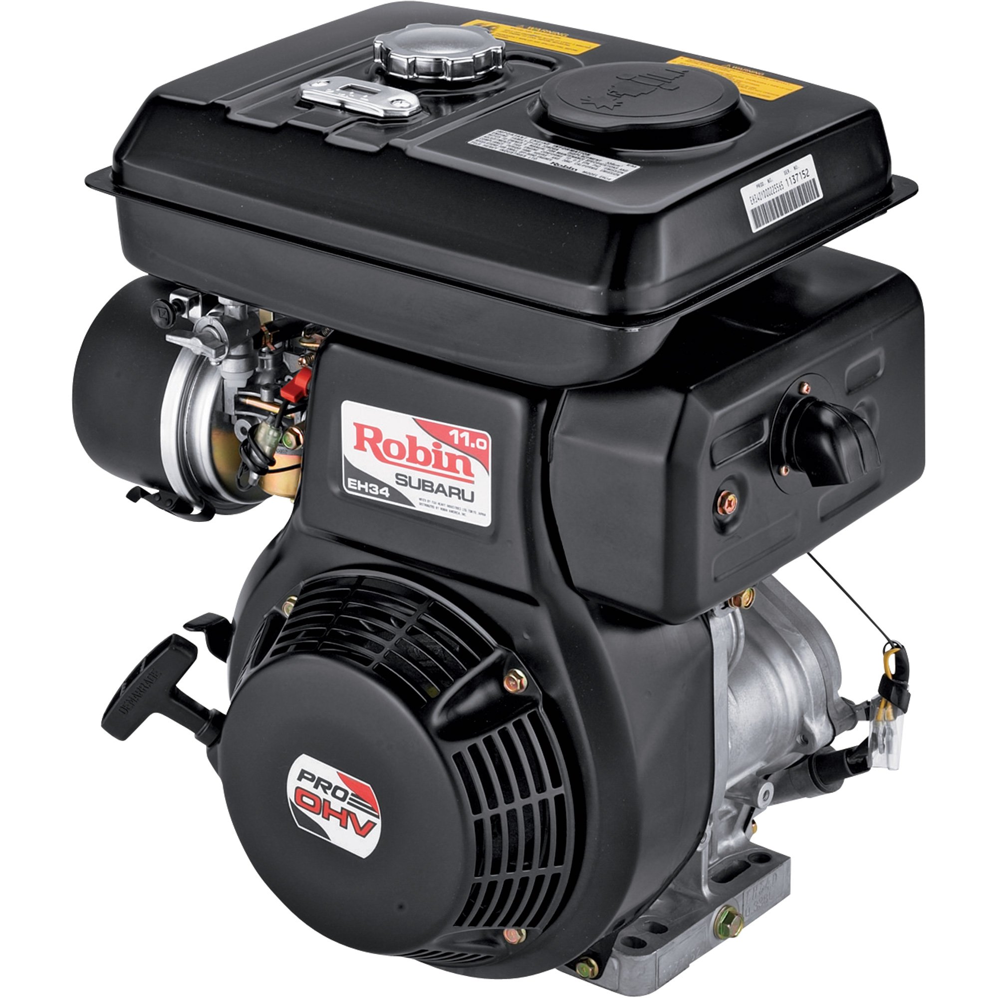 Robin Horizontal Engine — 11.5 HP, 1in. x 3.66in. Shaft, Model ...