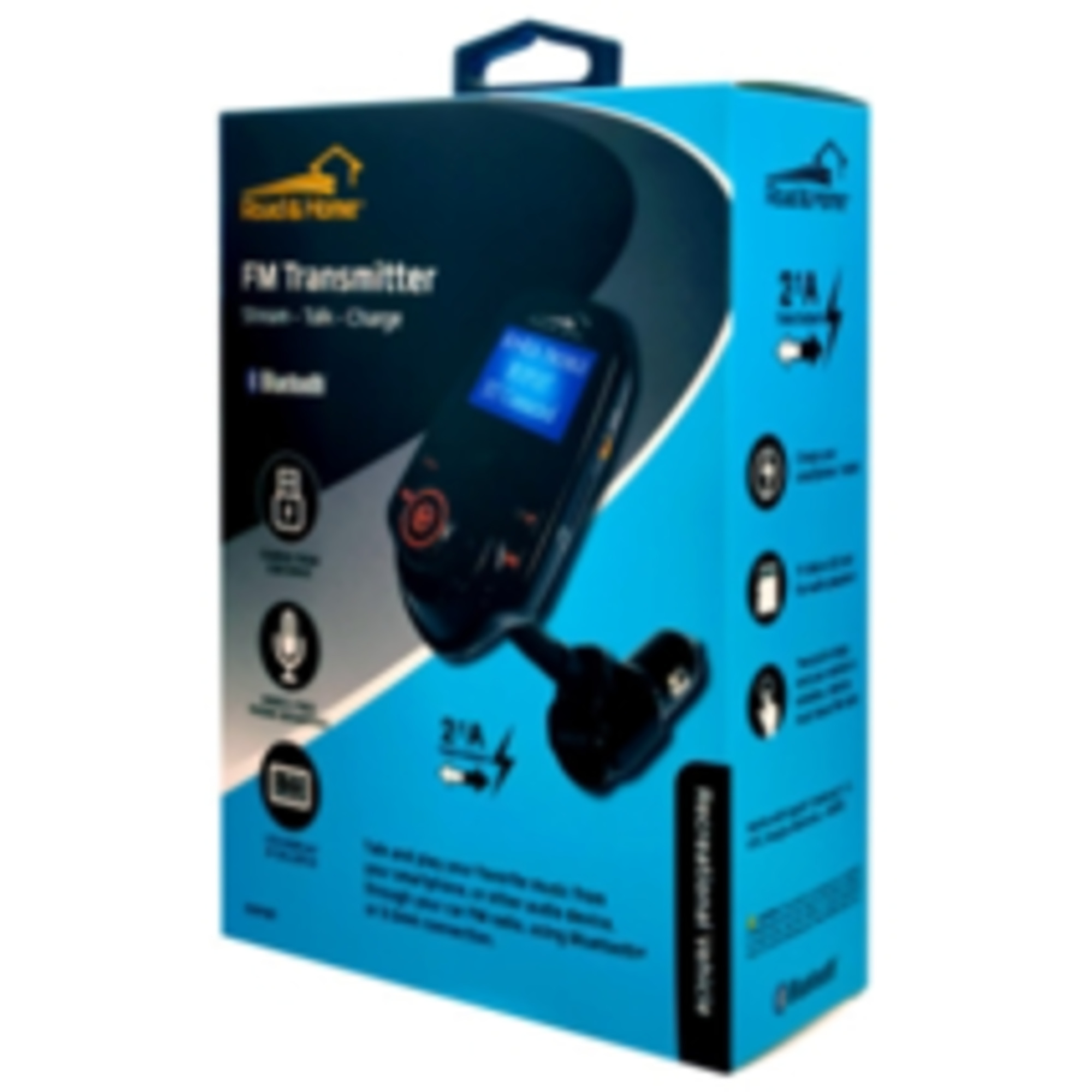 Road & Home, FM Transmitter with Bluetooth, Model# 692165 | Northern Tool