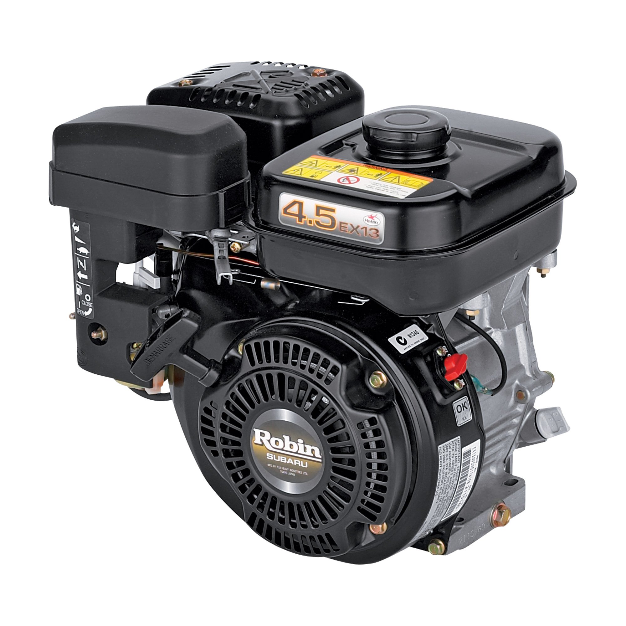 Robin Horizontal Engine — 4.5 HP, .75in. x 2.42in. Shaft, Model ...