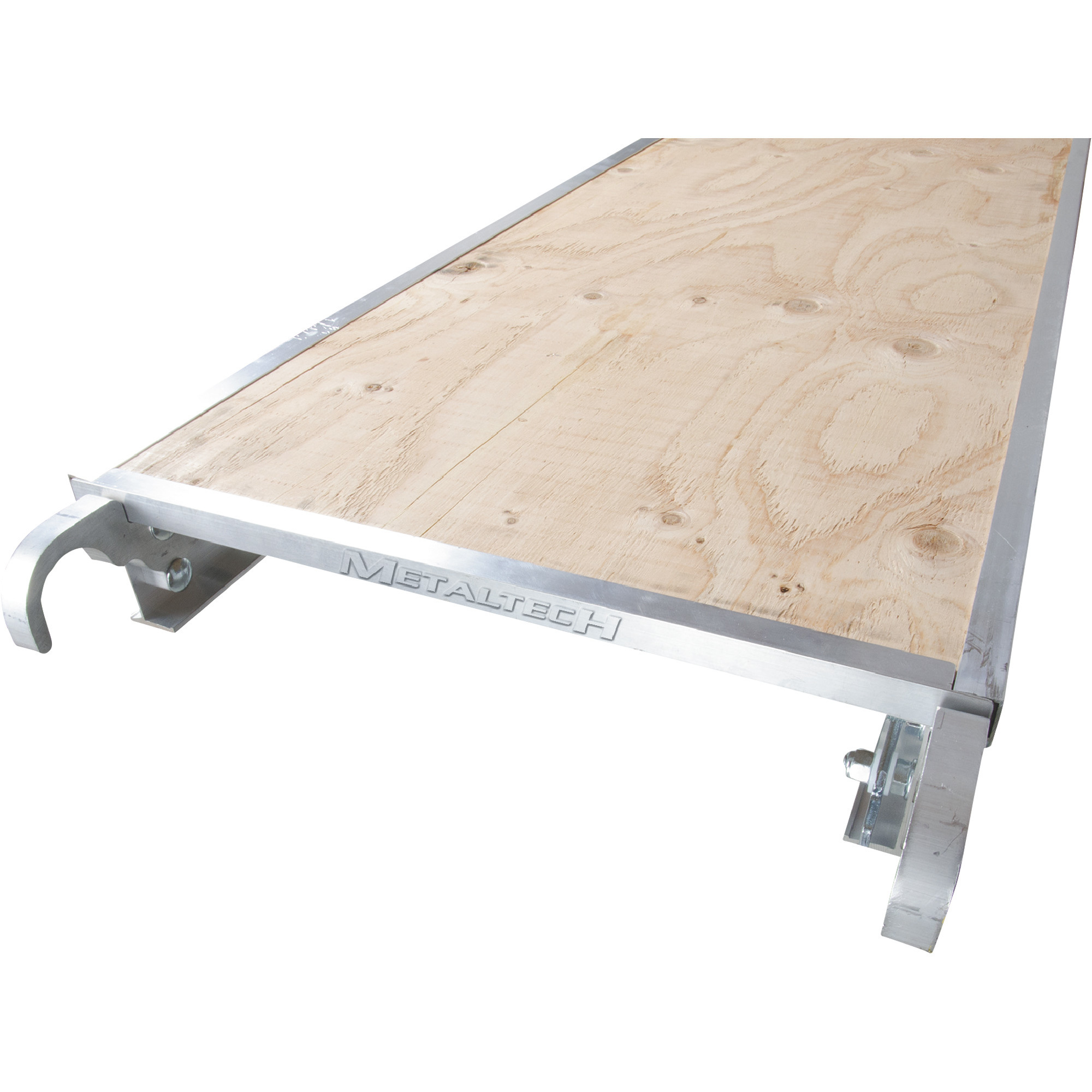 Metaltech 10ft. x 19in. Aluminum Platform with Edge Capping, Model# M ...
