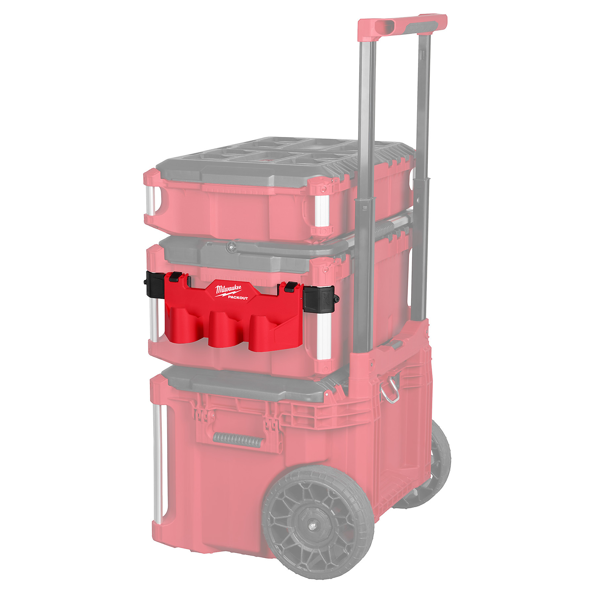 Milwaukee PACKOUT™, PACKOUT Tool Box M12 Battery Rack Attachment, Model ...
