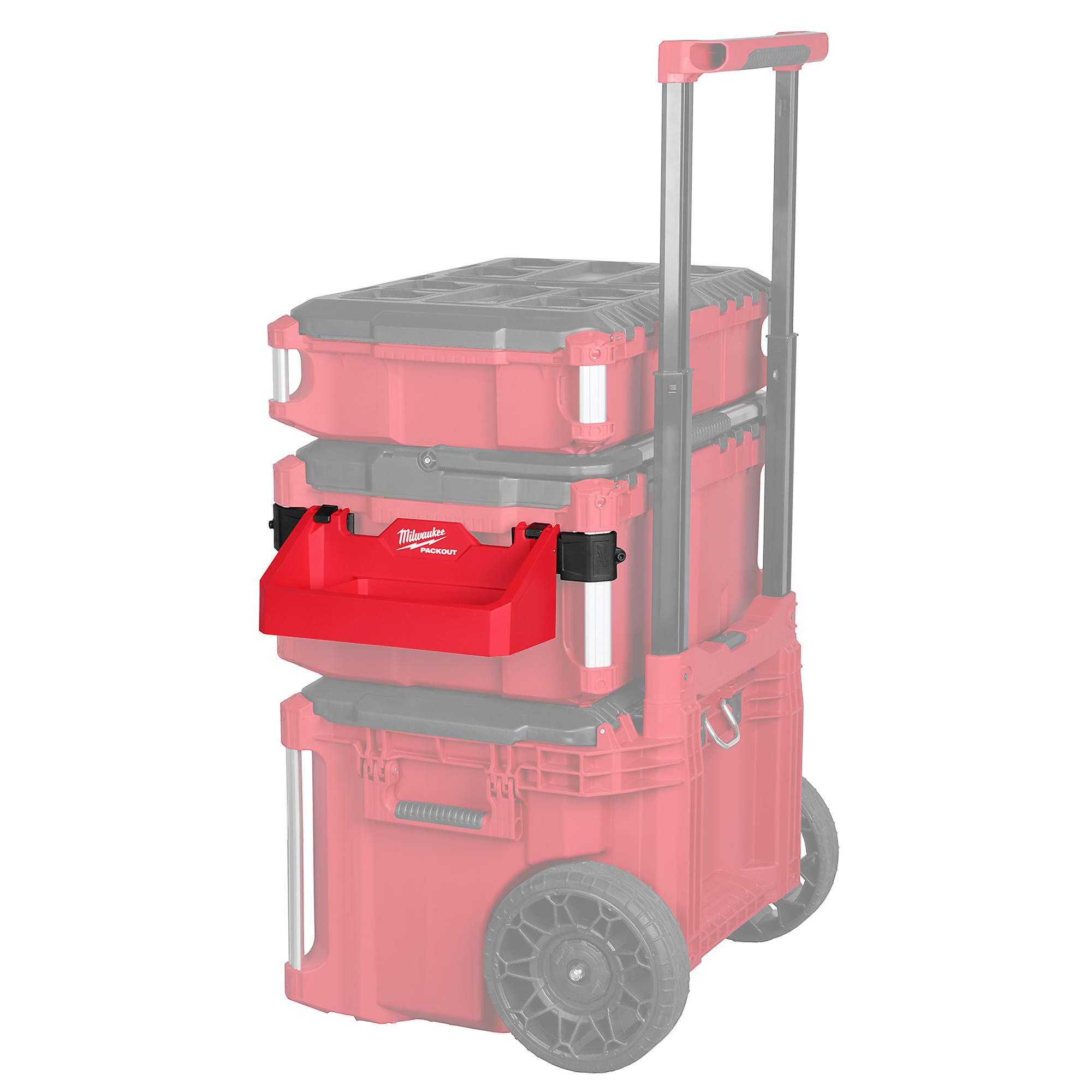 Milwaukee PACKOUT™, PACKOUT Tool Box M12 Battery Rack Attachment, Model ...