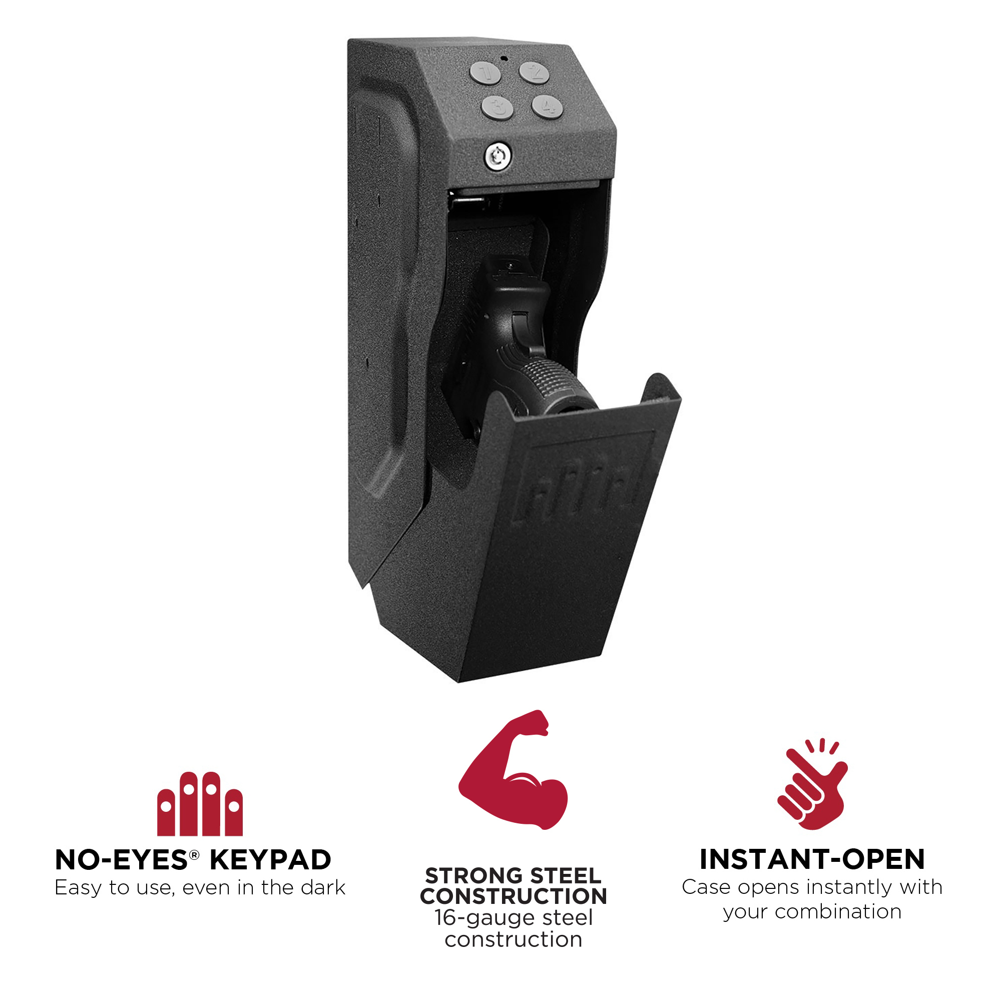 Tracker Safe, 24-Gun, 30 Min Fire Safe, Mechanical/Dial Lock, Lock Type ...