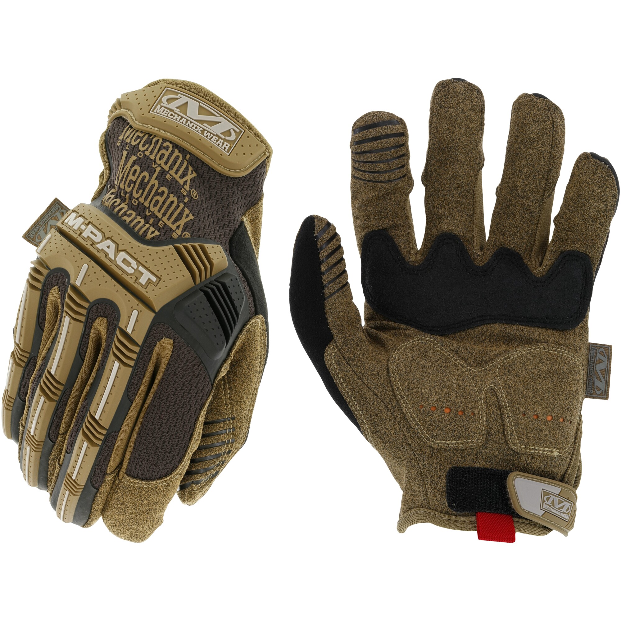 Mechanix Wear M-Pact Gloves (Large, Brown) | Northern Tool