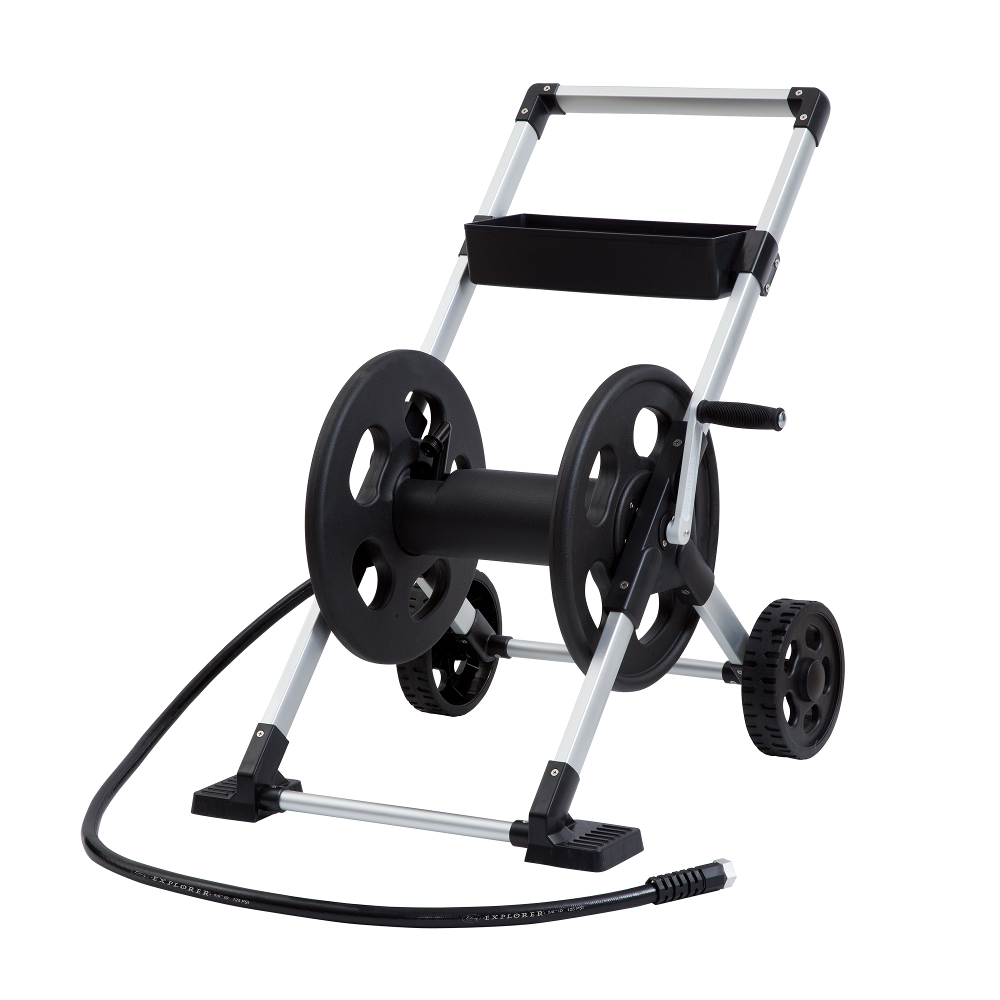 Liberty Garden Products, Explorer 250ft. Two wheel hose cart, Hose ...