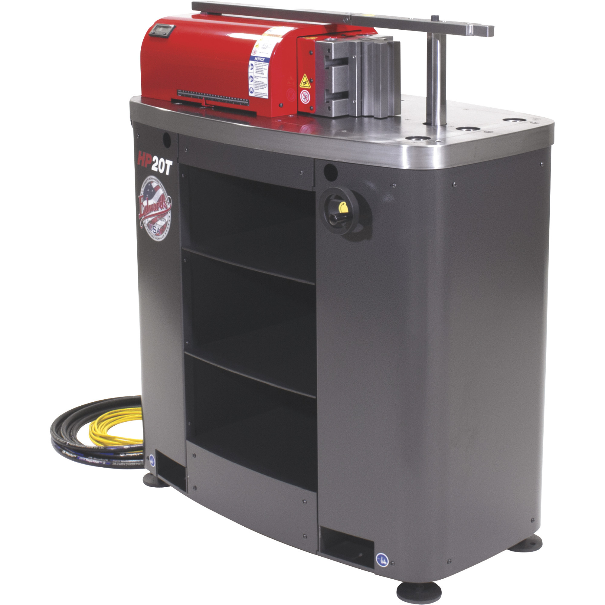 Edwards 20-Ton Horizontal Press with Porta Power, Single-Phase, 230 ...