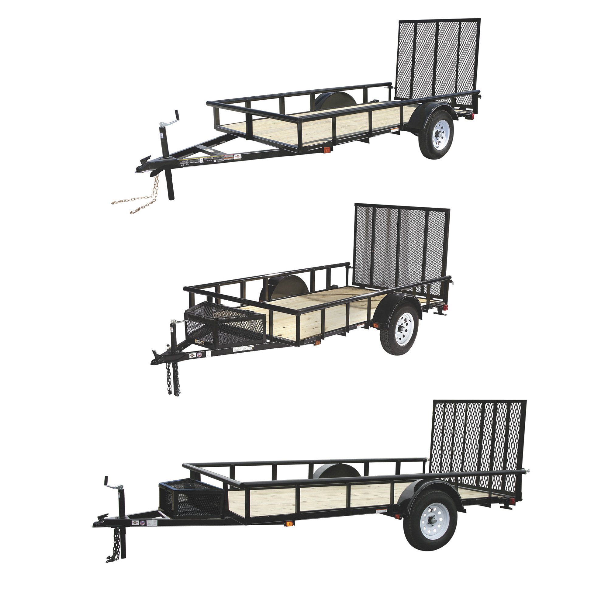 DK2 5ft. x 7ft. Utility Trailer Kit, Galvanized Steel, 1639-Lb. Load ...